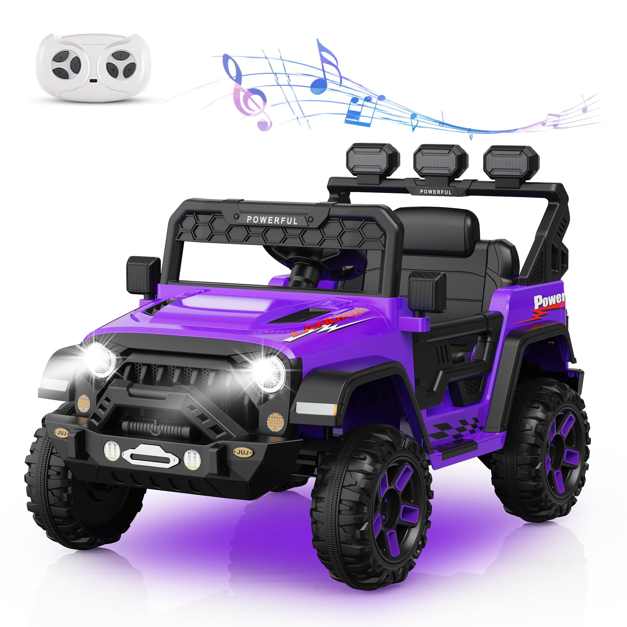 TROPOW 12V Kids Ride On Truck Car with Parent Remote Control,Kids ...