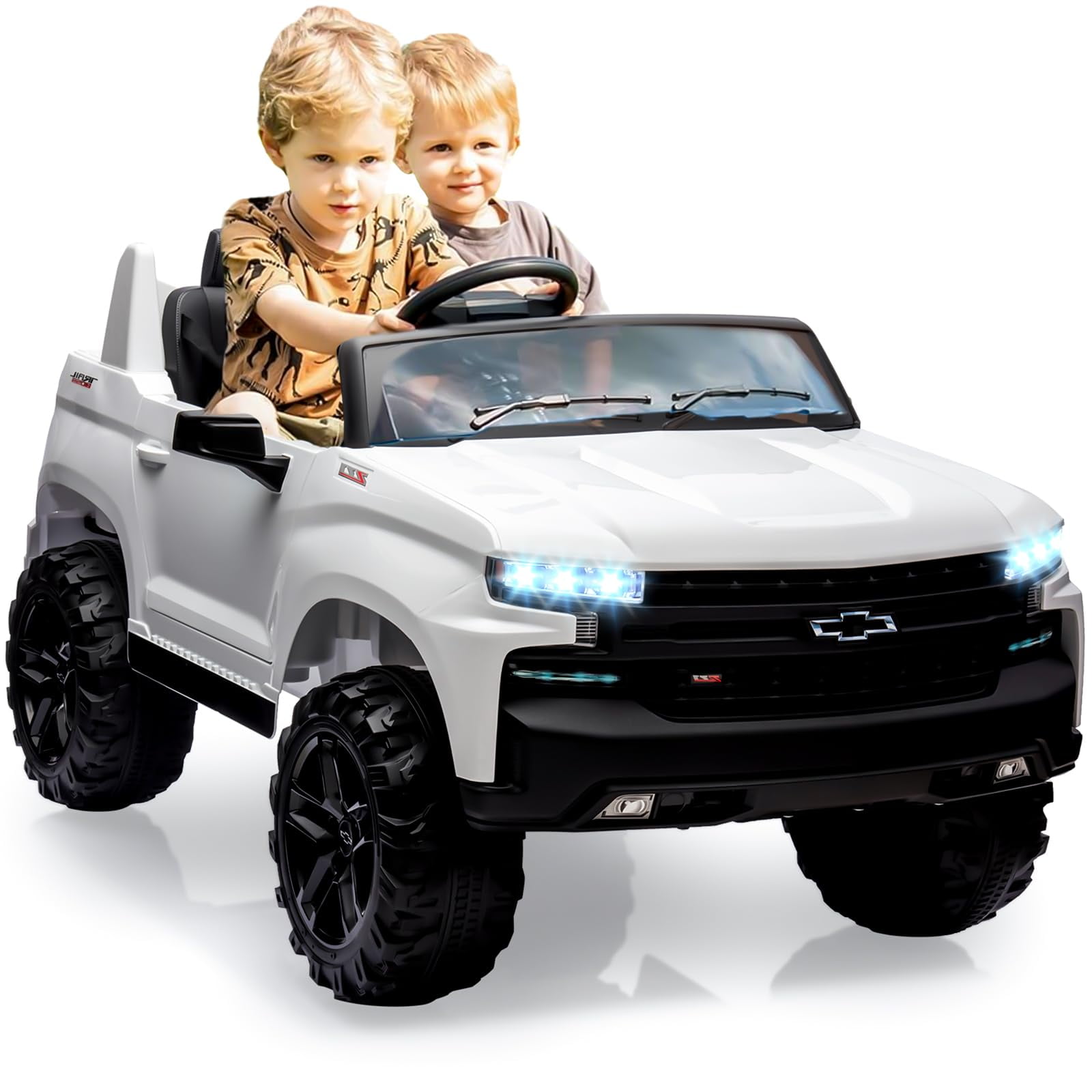 TROPOW 24 Volt Ride On Toys for Boys,Electric Wheels Car for Kids Ride ...