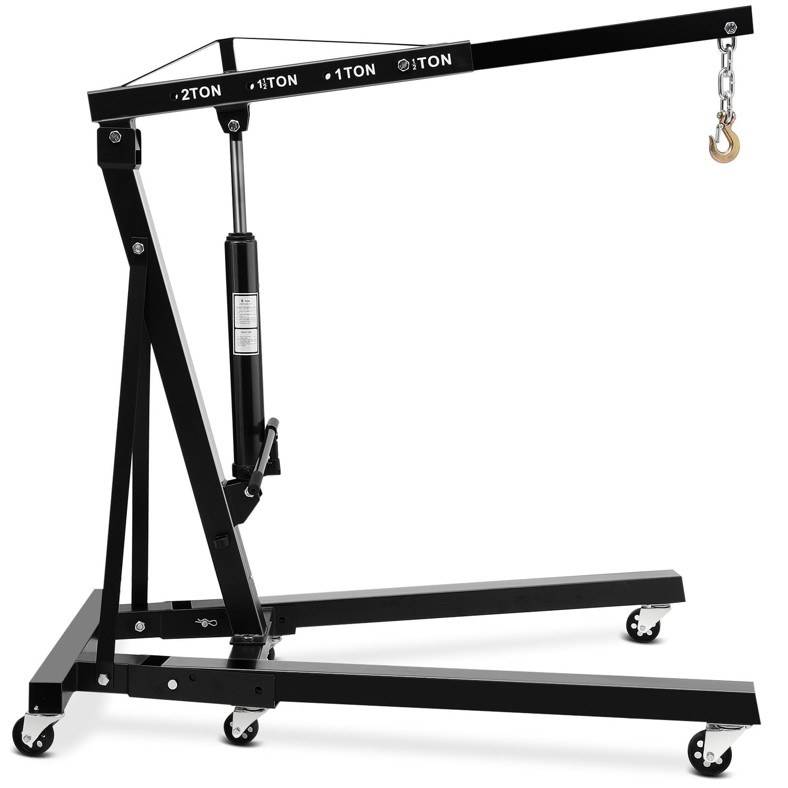 TROPOW Engine Hoist,4400LBS,Folding Hydraulic Hoists Cherry Picker ...