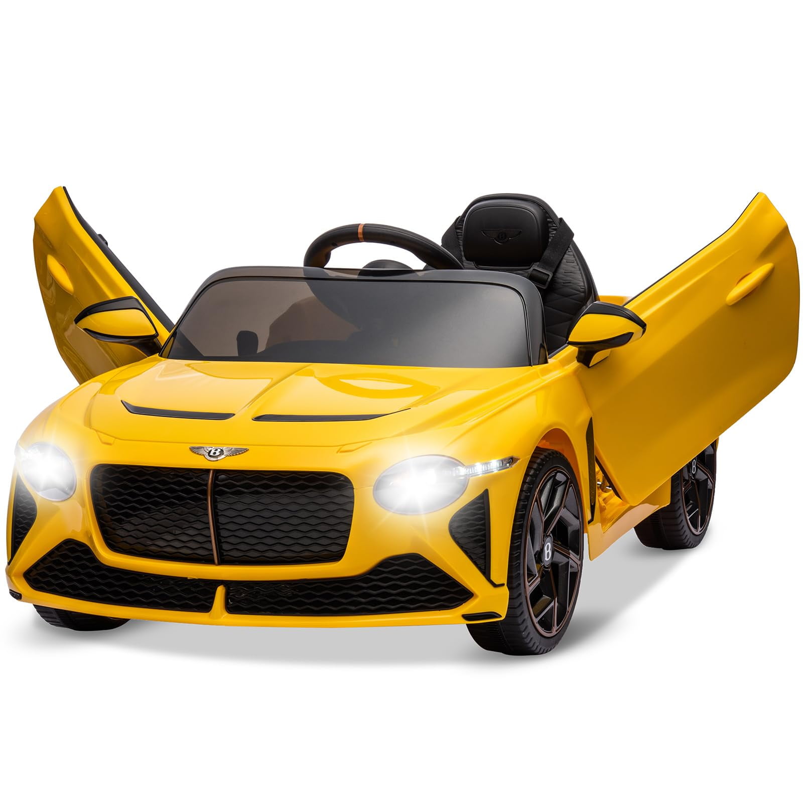 TROPOW Kids Cars Electric Ride On,Kids Ride On Car, Licensed Bentley ...