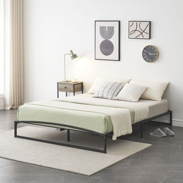 Oliver and Smith King Upholstered Platform Bed Frame 51 Inch Tall ...