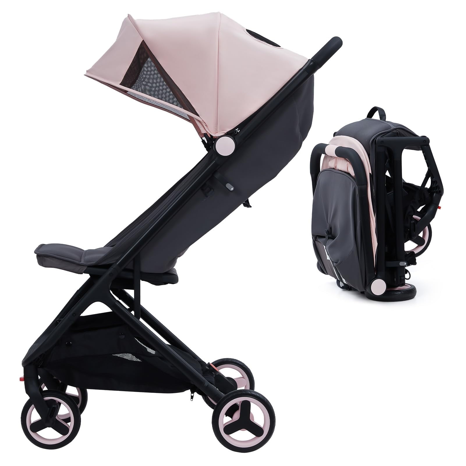 TROPOW Lightweight Stroller for Newborn, Compact Baby Stroller for ...