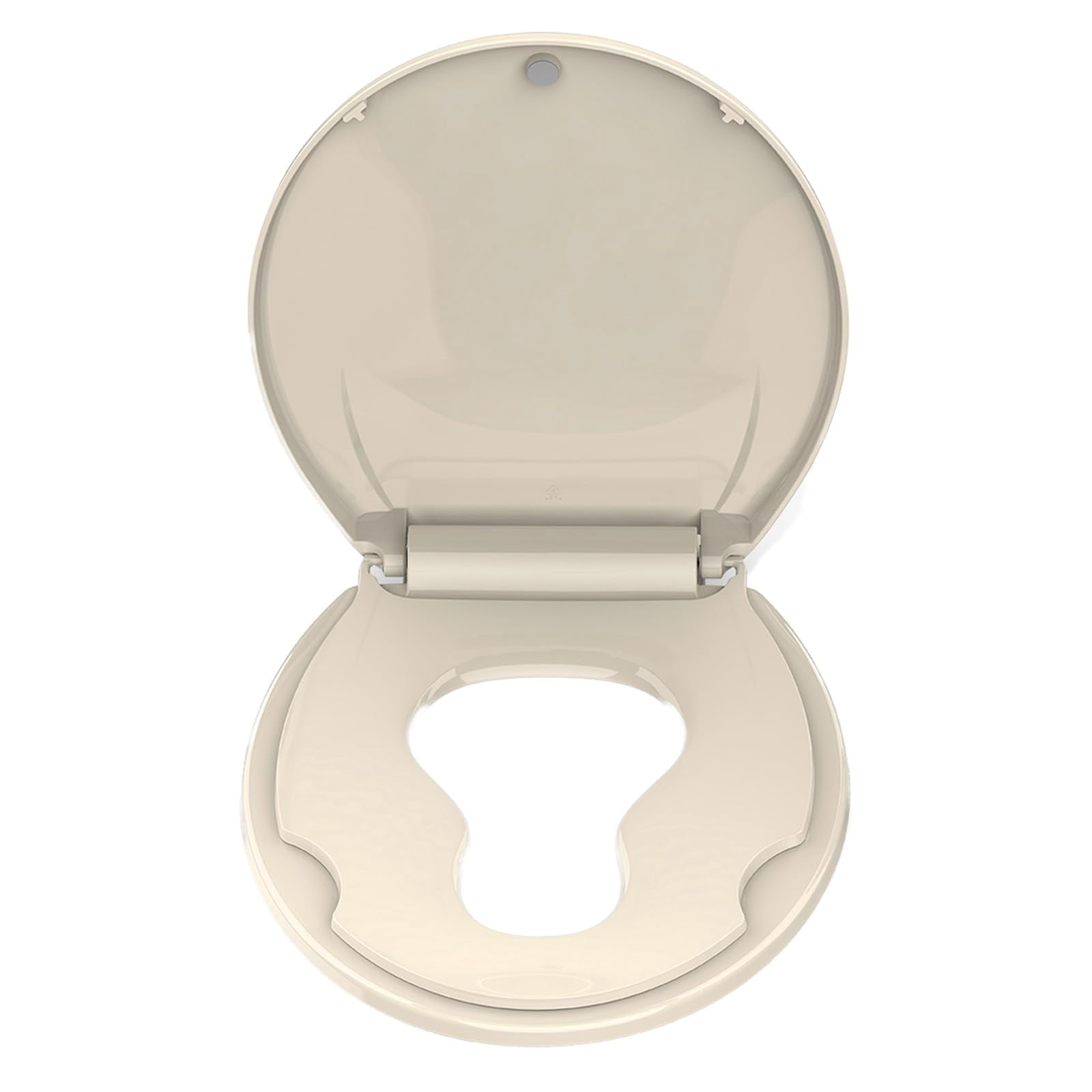 TROPOW Round Toilet Seat with Built-in Toddler Seat for Easy Potty ...