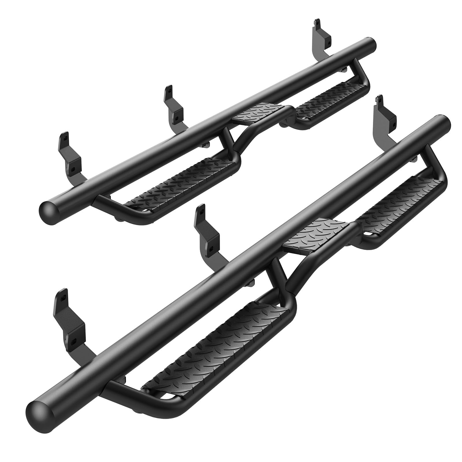 TROPOW Running Boards for Silverado Crew Cab,Side Step Bars for ...