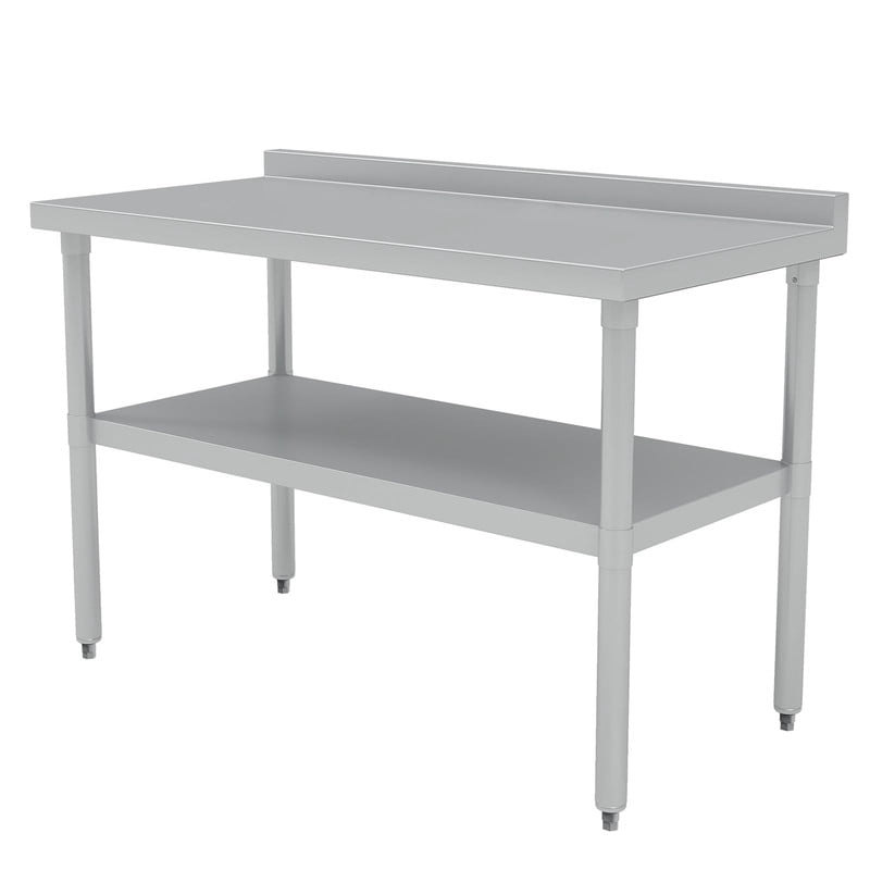 TROPOW Stainless Steel Work Table NSF Certified, Heavy-Duty Commercial ...