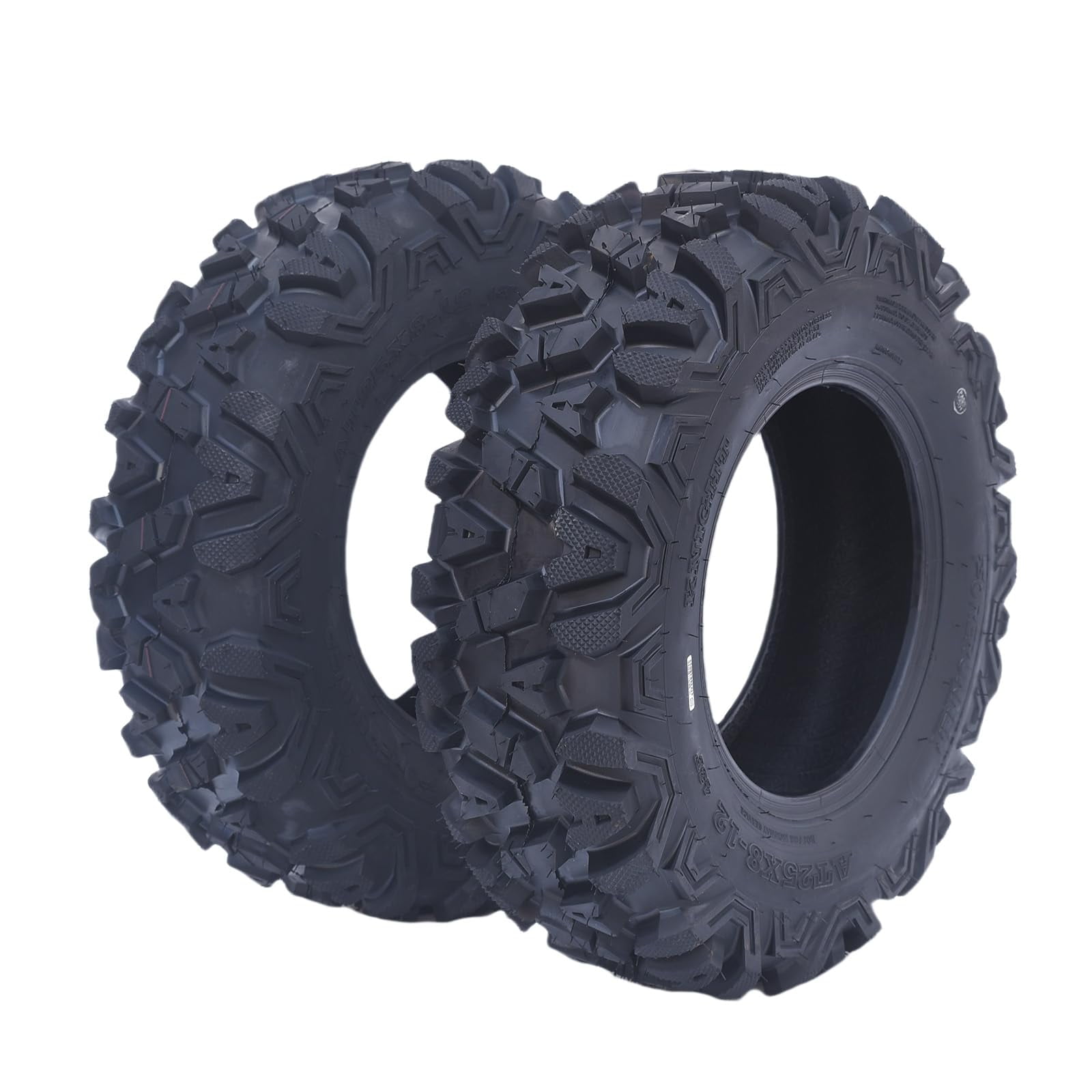 TROPOW Tires, 2-Pack UTV All-Terrain Tires – 24x9-11, 6-Ply Tubeless ...