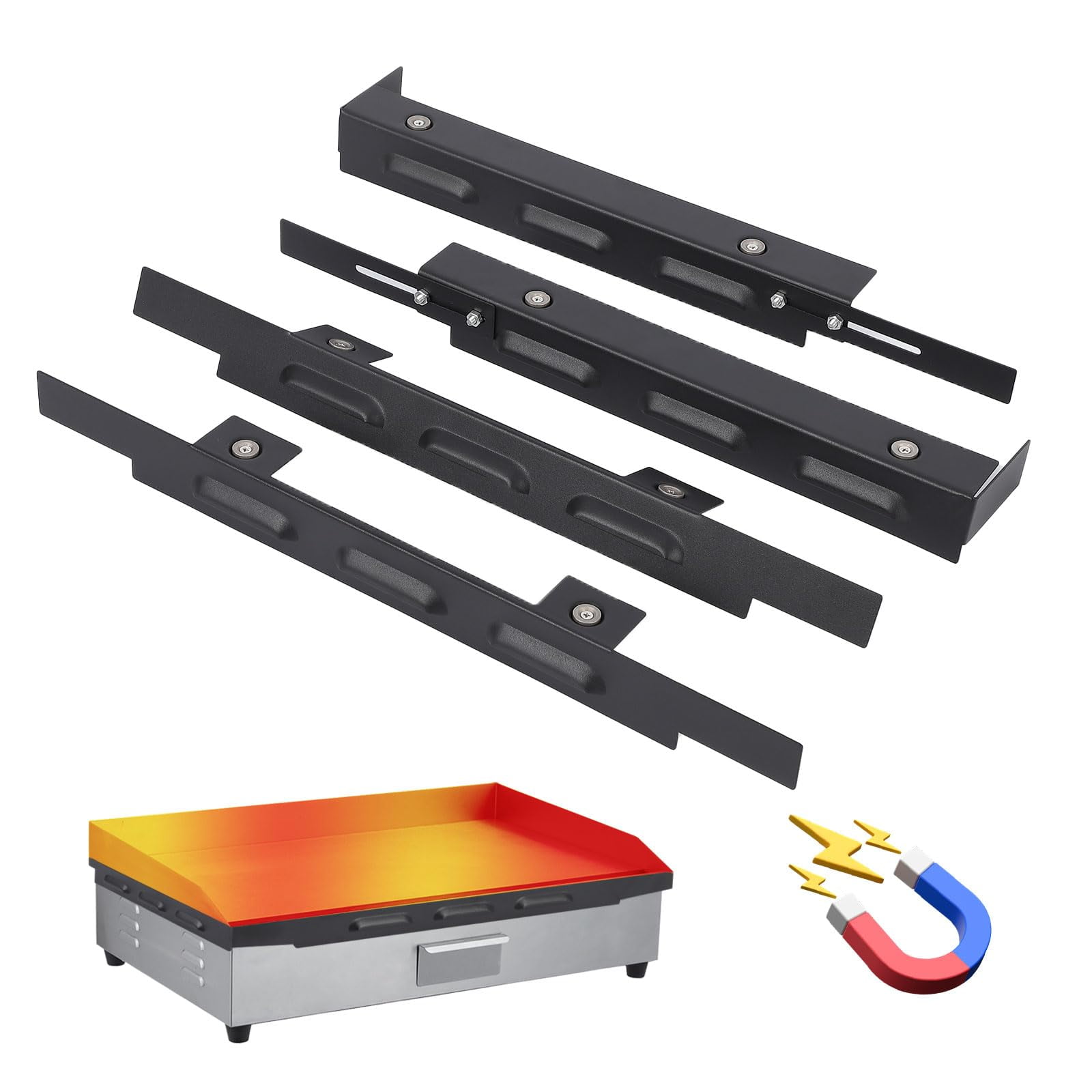 TROPOW Upgraded Magnetic Wind Guards, Blackstone Wind Guard for 36 ...