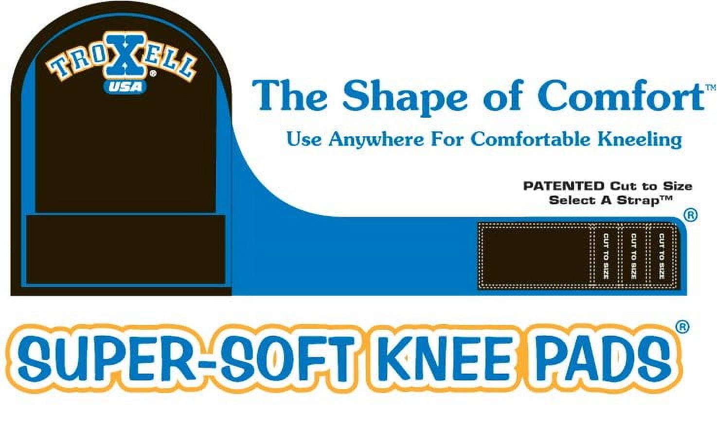 TROXELL USA - SuperSoft Royal Blue Kneepads (Large Size/Bagged in Pairs ...