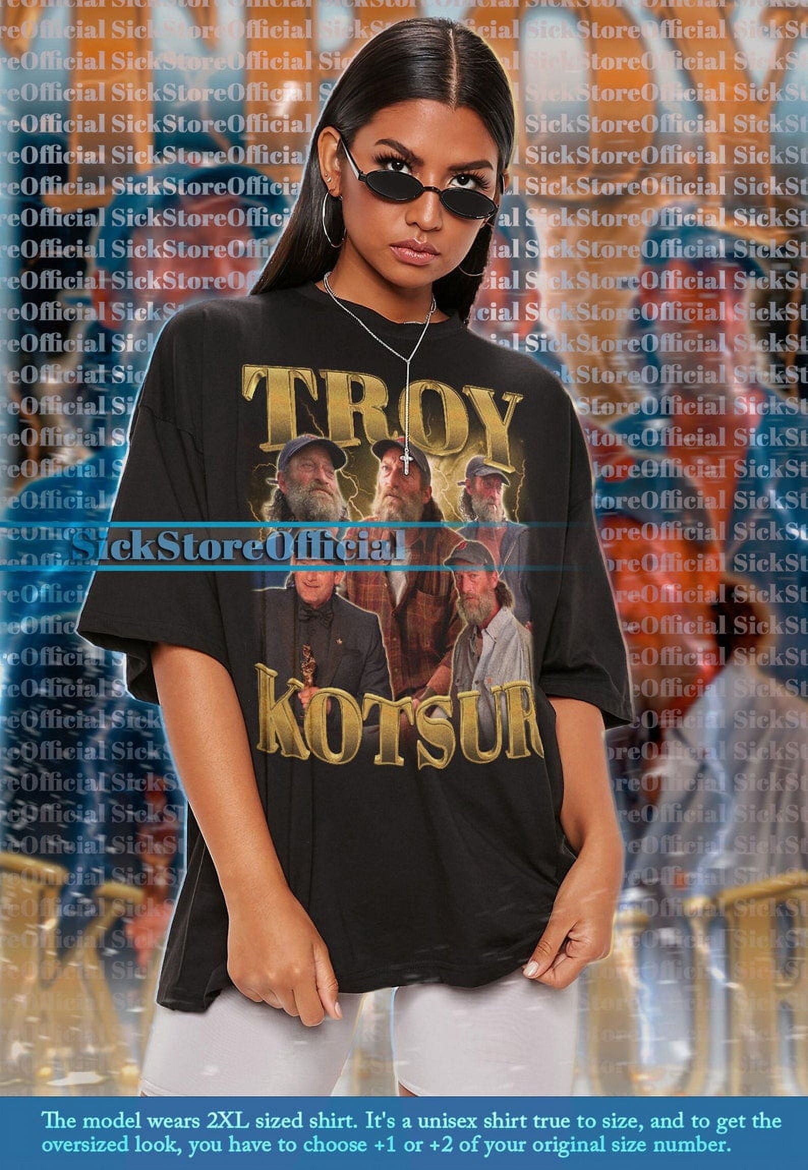 TROY KOTSUR Vintage Shirt, Troy Kotsur Homage Tshirt, Troy Kotsur Fan ...