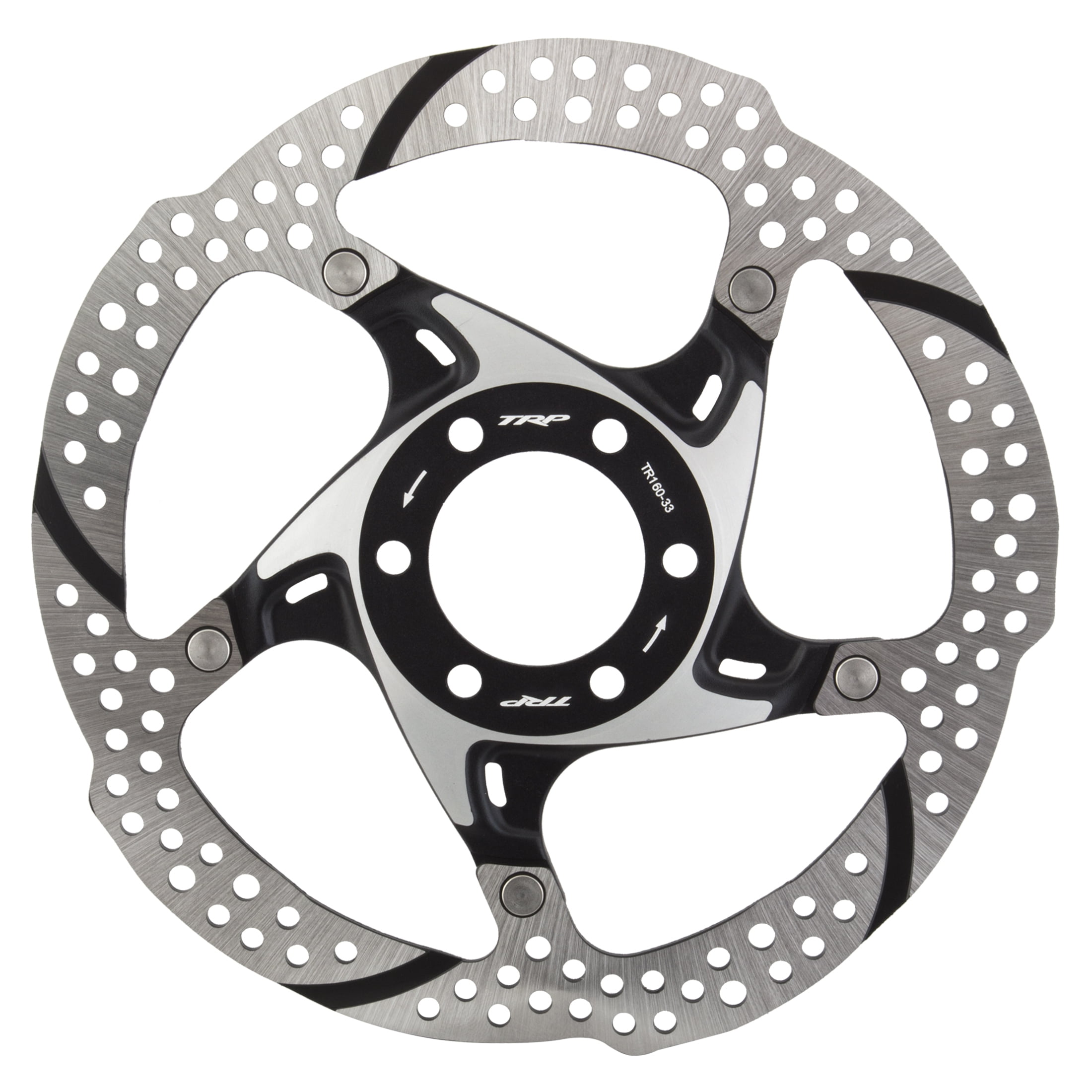 TRP Brake Part Trp Disc Rotor 160Mm 6B Bk 2Pc W/Bolts - Walmart.com