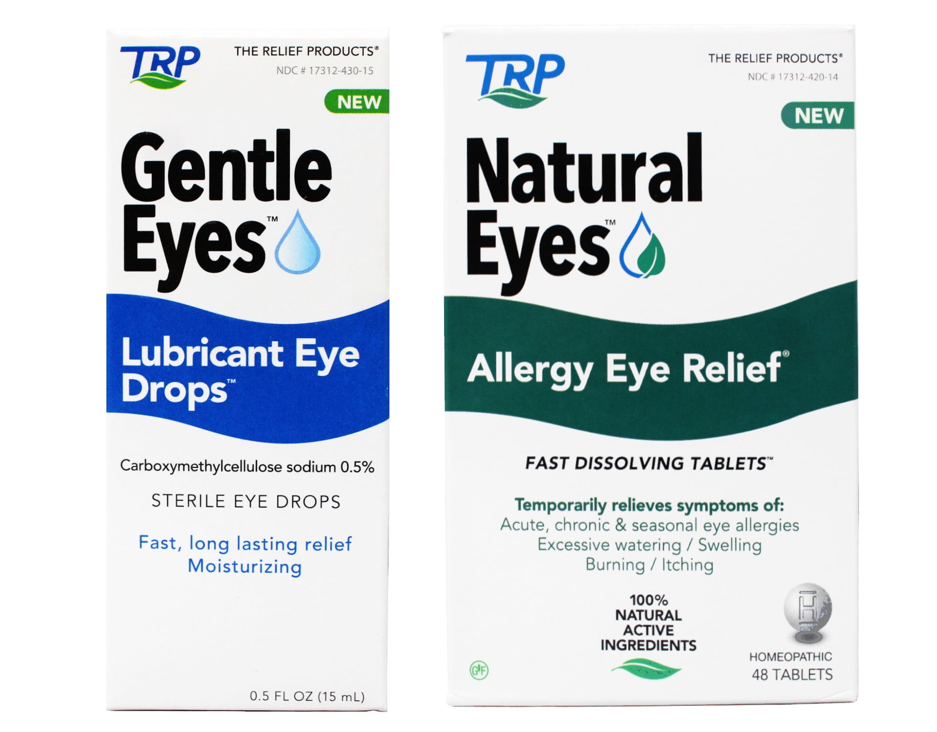 TRP Gentle Eyes Lubricant Eye Drops, Fast Long Lasting Relief ...