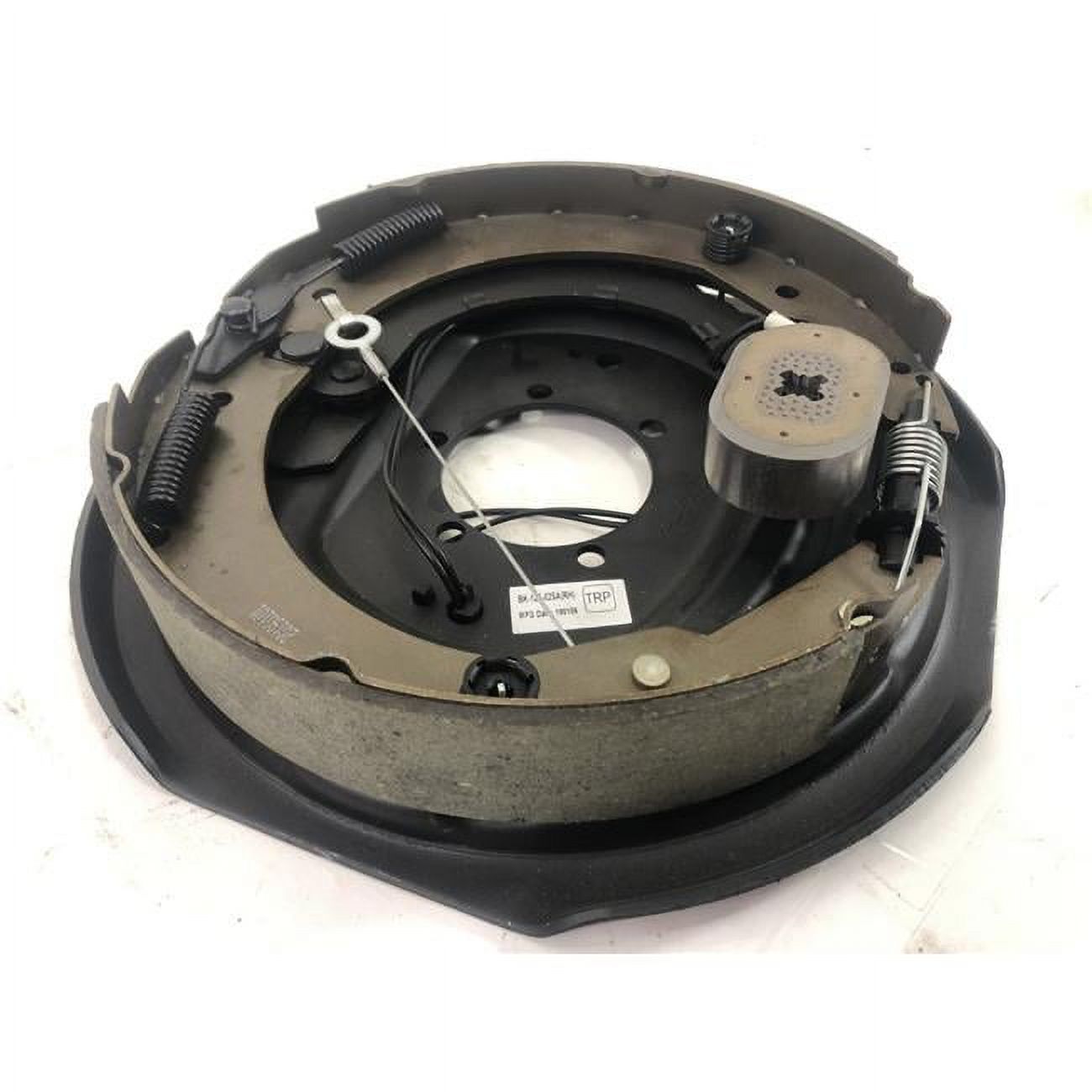 TRP International RH Self Adjusting Electric Flange Brake Kit for Axle 5-Bolt - 5.2K-7000 lbs ...