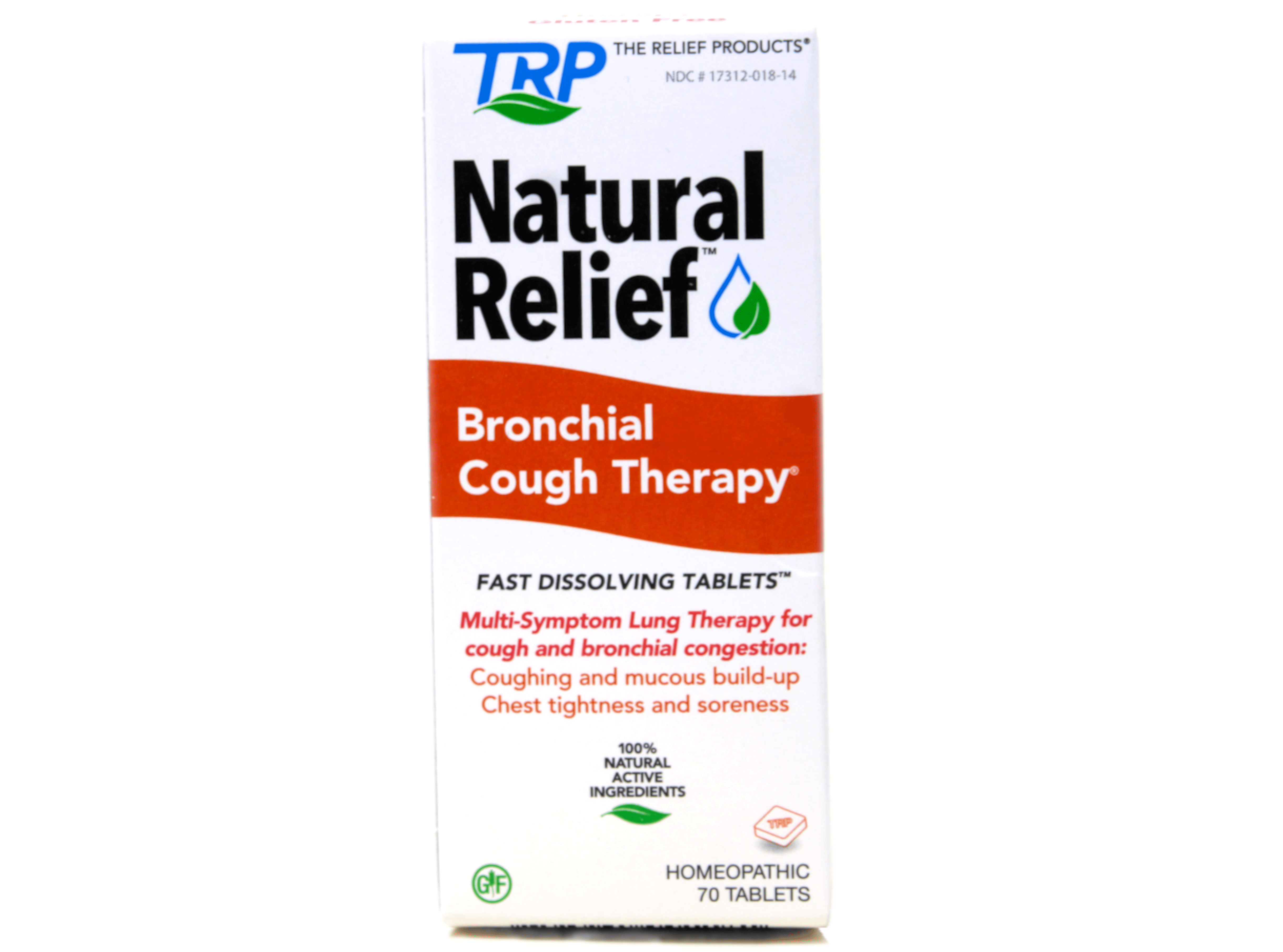 TRP Natural Relief Bronchial Cough Therapy Fast Dissolving Tablets, 70 ...