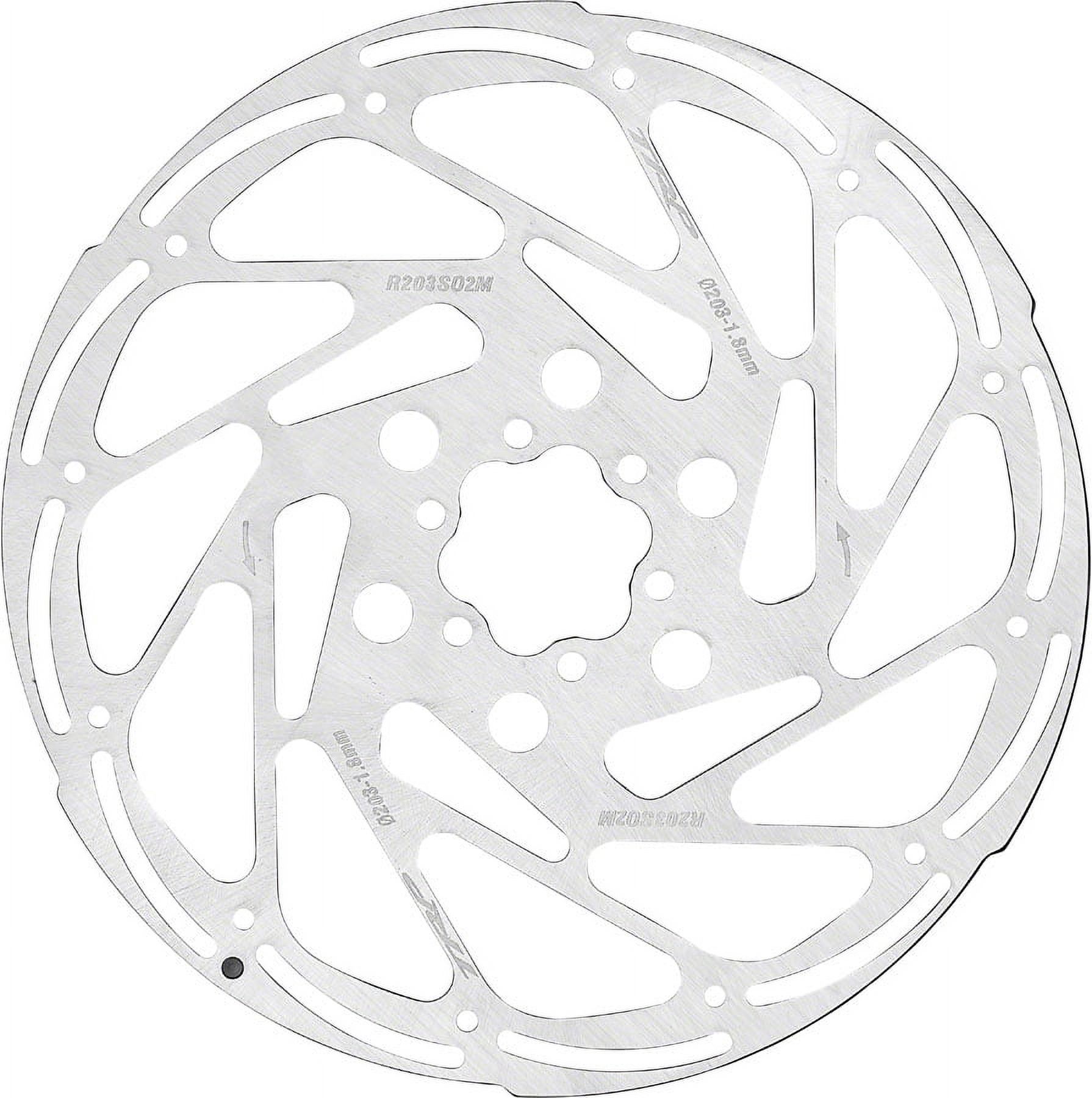 TRP R2 Disc Rotor - 203mm, 6-Bolt, 1.8mm, Silver - Walmart.com