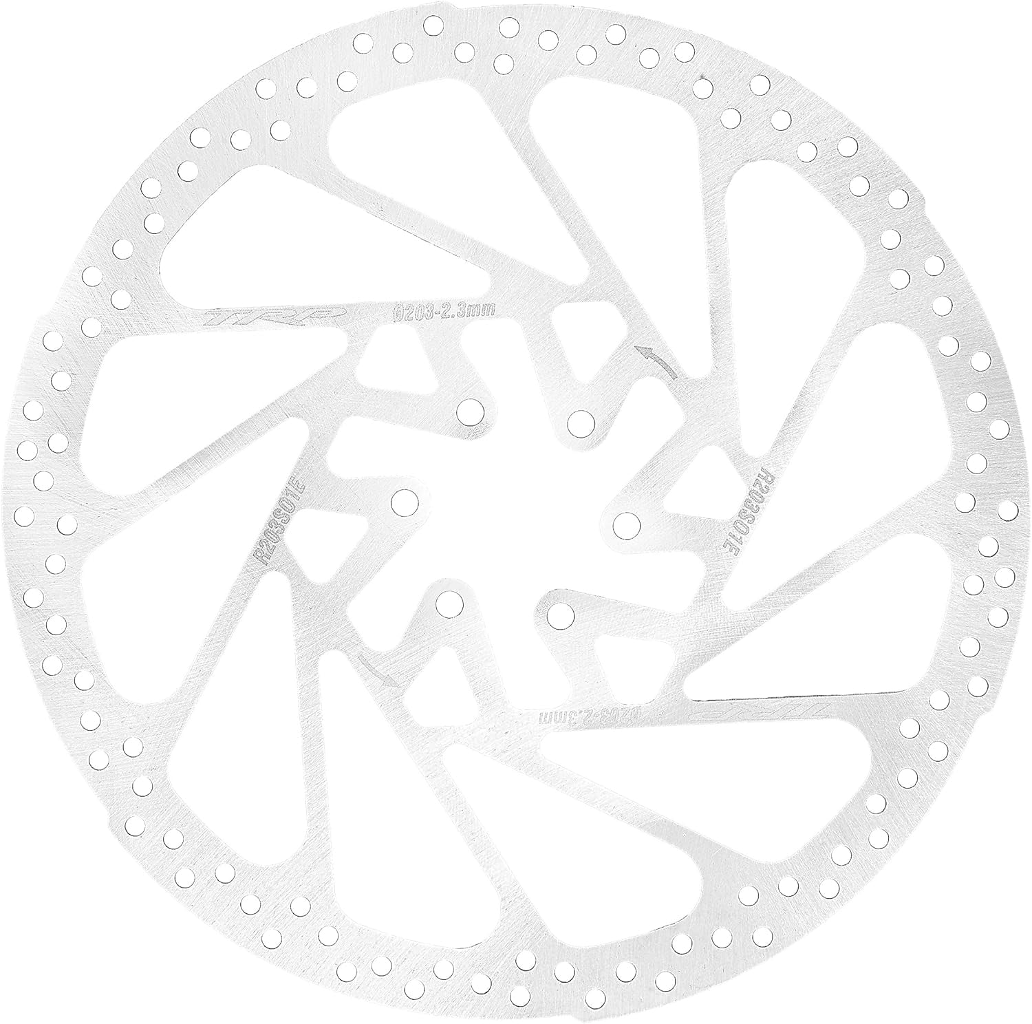 TRP RS01E 2.3mm width One-Piece Brake Rotor with Bolts, 203mm Diameter ...