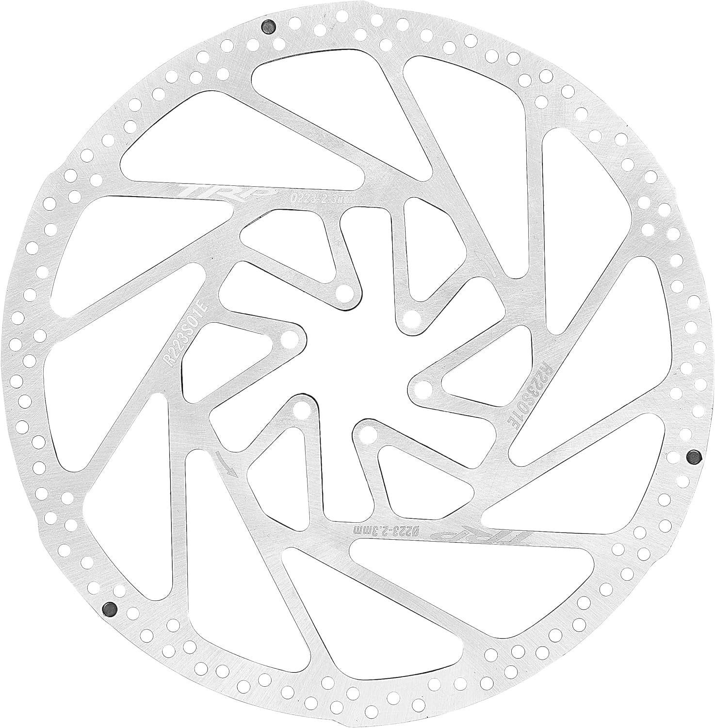 TRP RS01E One-Piece Bicycle Brake Rotor with Bolts | 2.3mm Width ...