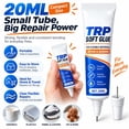 TRP Soft Repair Glue, Flexible Adhesive for Shoe Sole Repair, PVC ...