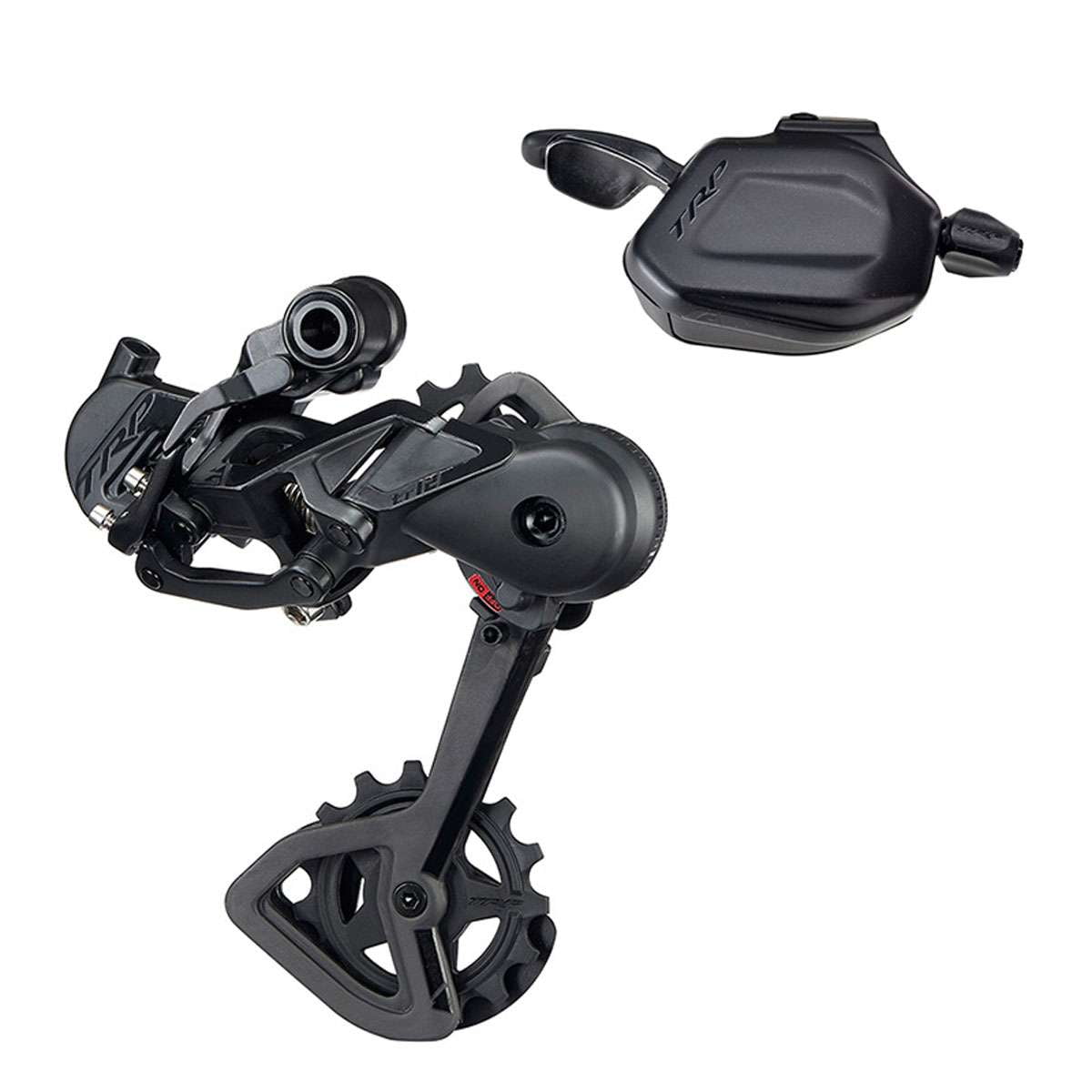 TRP TR12 Rear Derailleur and Shifter Kit - Black - Walmart.com