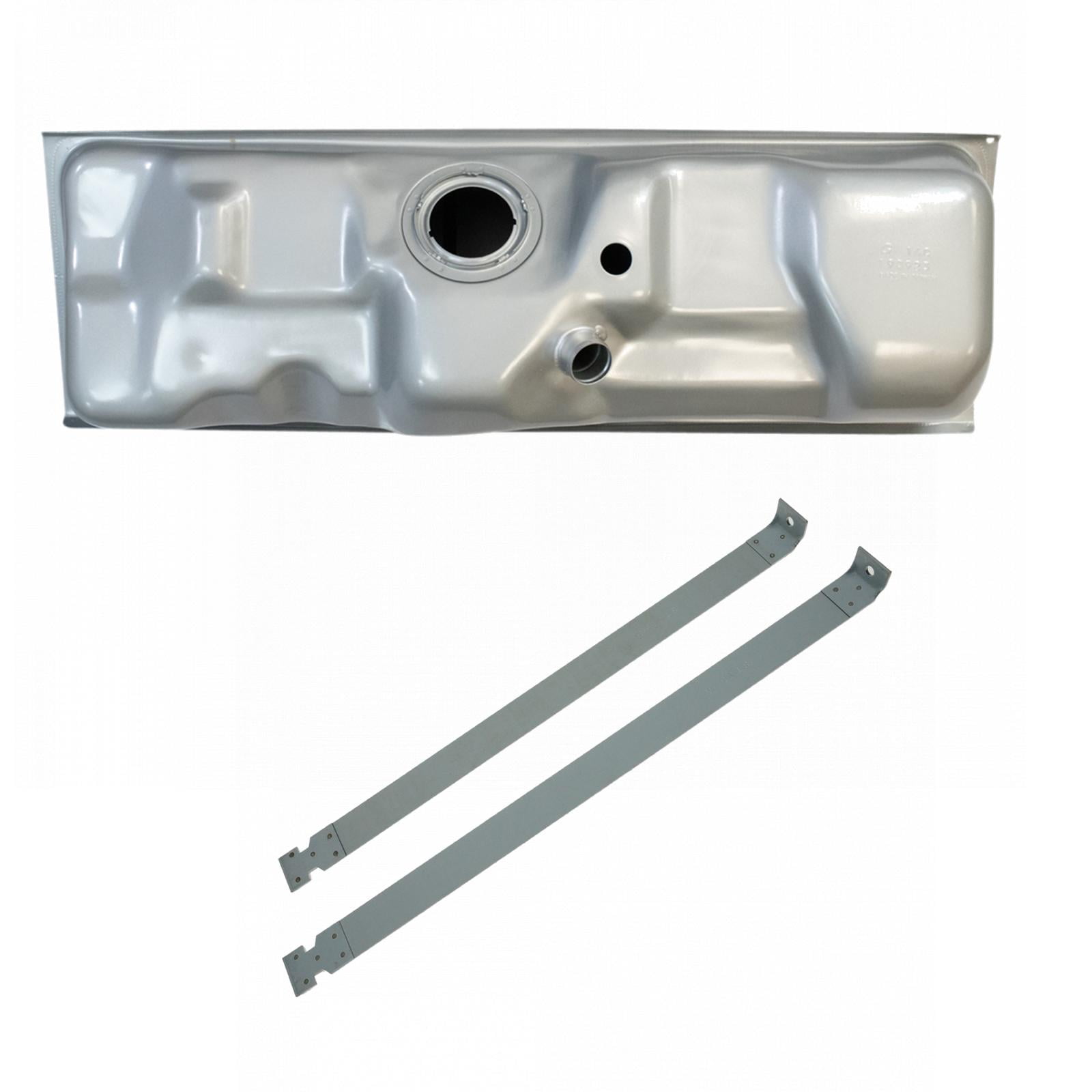 TRQ 16 Gallon Gas Fuel Tank w/ Strap Kit Set for Ford F Series Pickup ...