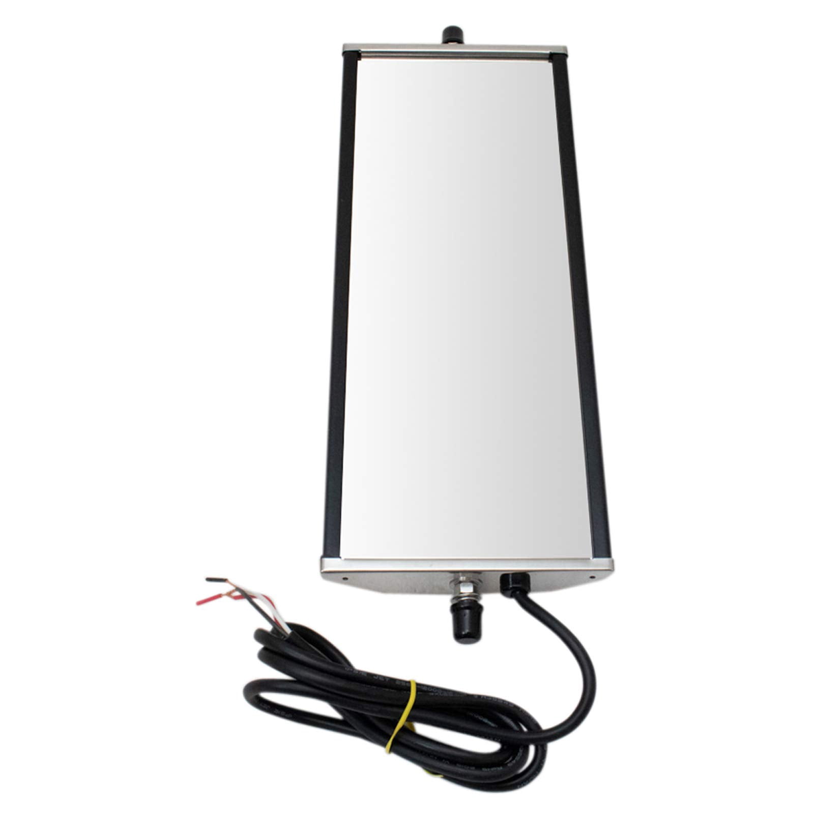 TRQ 16" x 6" Stainless Steel West Coast Mirror Heated Turn Signal for ...