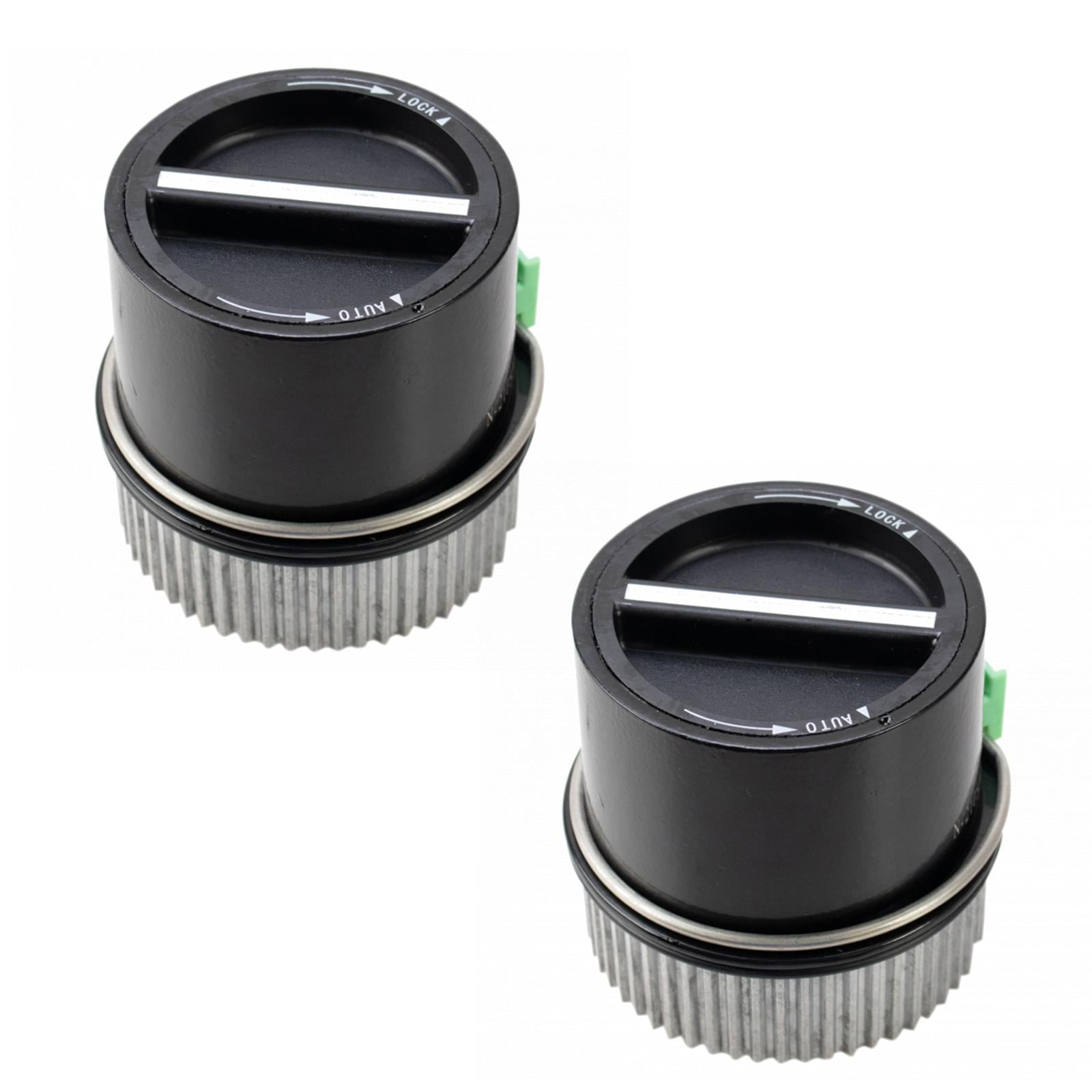 TRQ 2pc Auto Locking Hub Set for Ford Excursion Expedition F250 Super ...