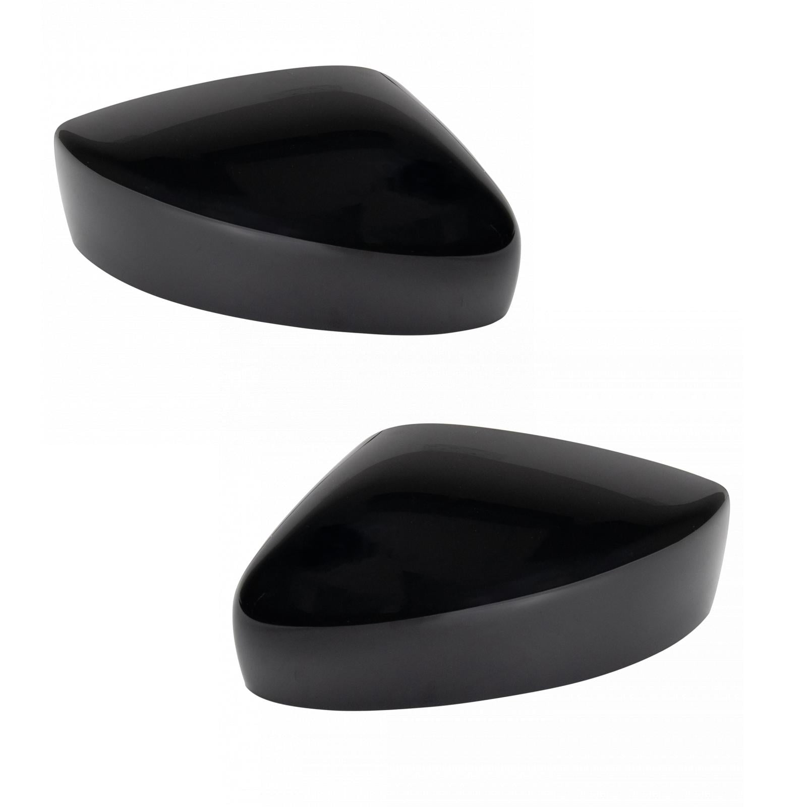 TRQ 2pc Exterior Mirror Cap Cover Set Black LH & RH Sides for Nissan ...