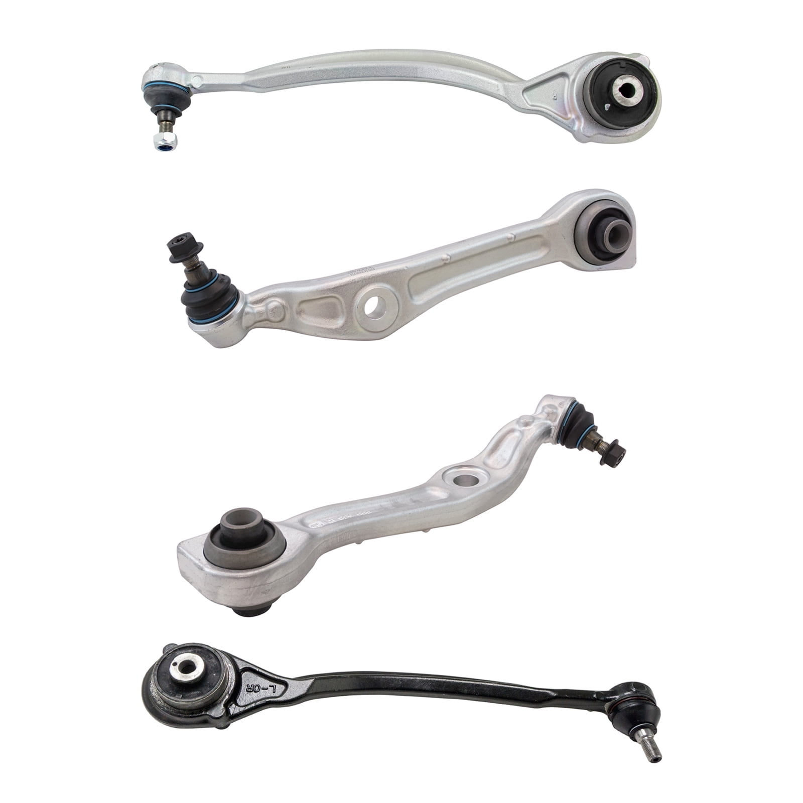 TRQ 4 Piece Front Lower Forward & Rearward Control Arm Kit for MB W216 ...