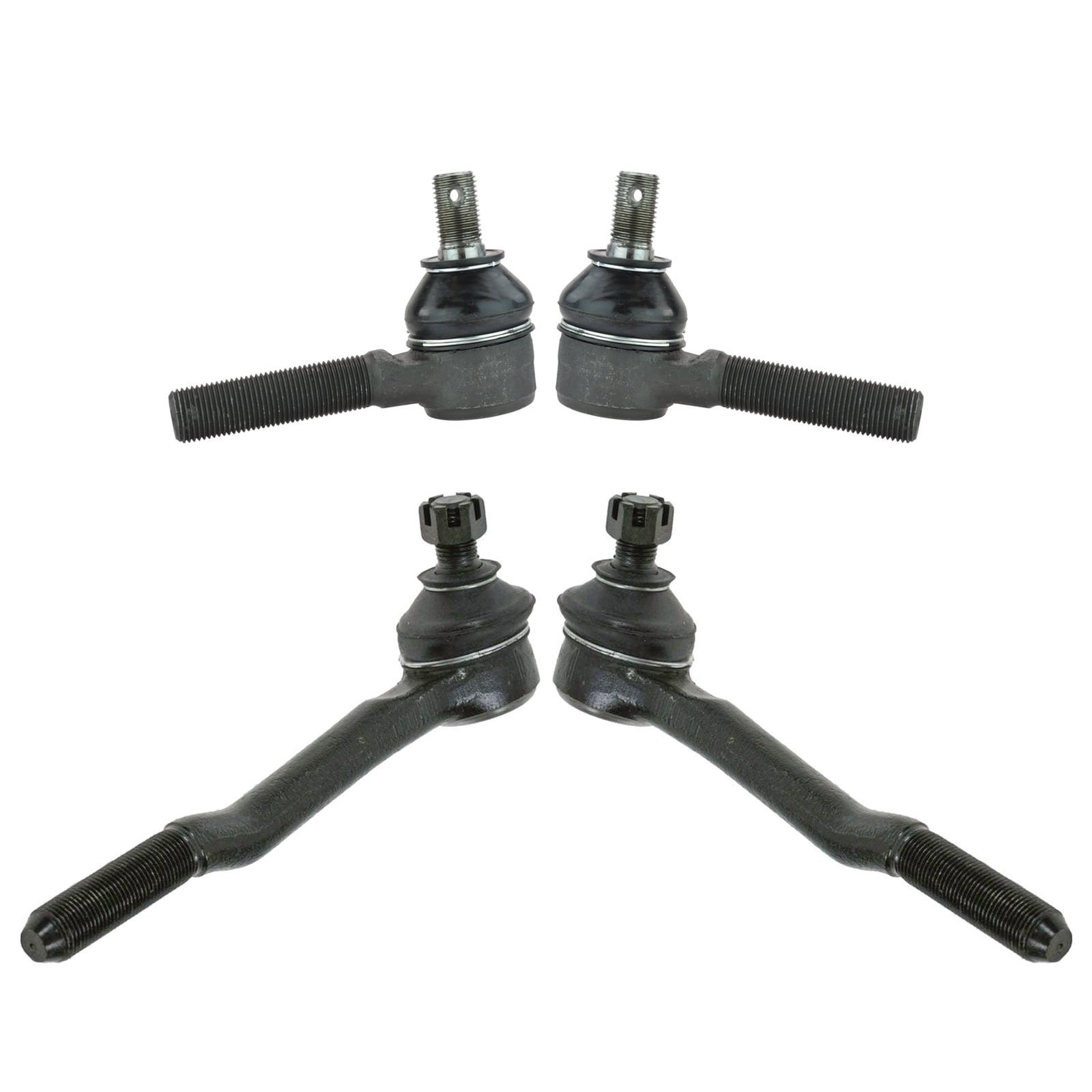 TRQ 4 Piece Kit Inner Outer Tie Rod End LH RH Set for T100 Pickup ...