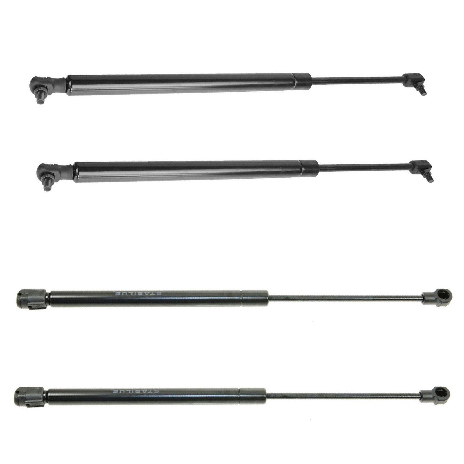TRQ 4 Piece Rear Hatch & Liftglass Lift Support Kit for Jeep Grand ...