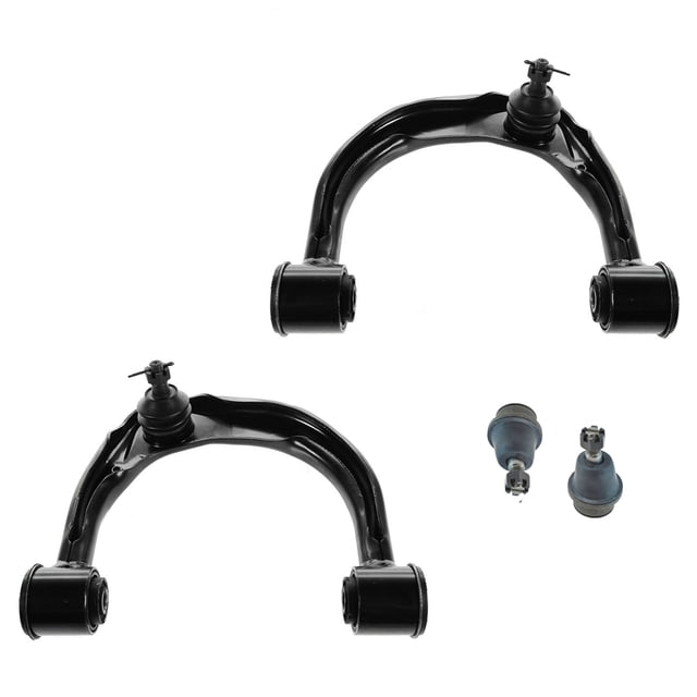 TRQ 4 pc Kit Upper Control Arm Lower Ball Joint for FJ Cruiser 4Runner ...