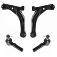 TRQ 4pc Steering Suspension Kit Lower Control Arm Assemblies Outer Tie ...