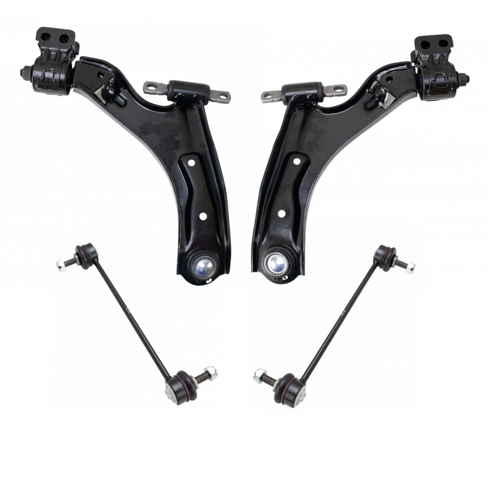 TRQ 4pc Suspension Kit Control Arms Ball Joints Sway Bar Links for ...