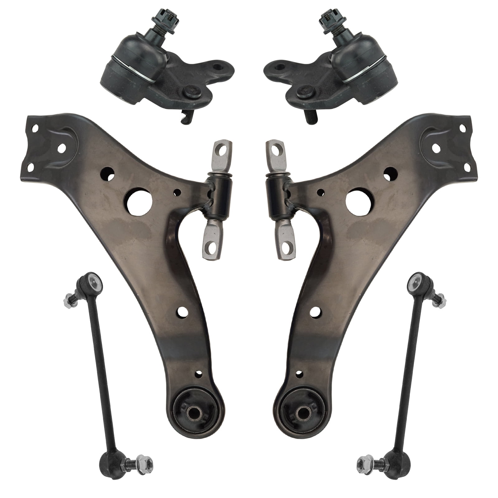 TRQ 6pc Front Suspension Kit for 2008-19 TOYOTA HIGHLANDER, 2010-22 ...