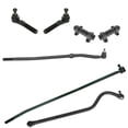 TRQ 7pc Steering Kit Track Bar Drag Link Tie Rods Adjusting Sleeves ...