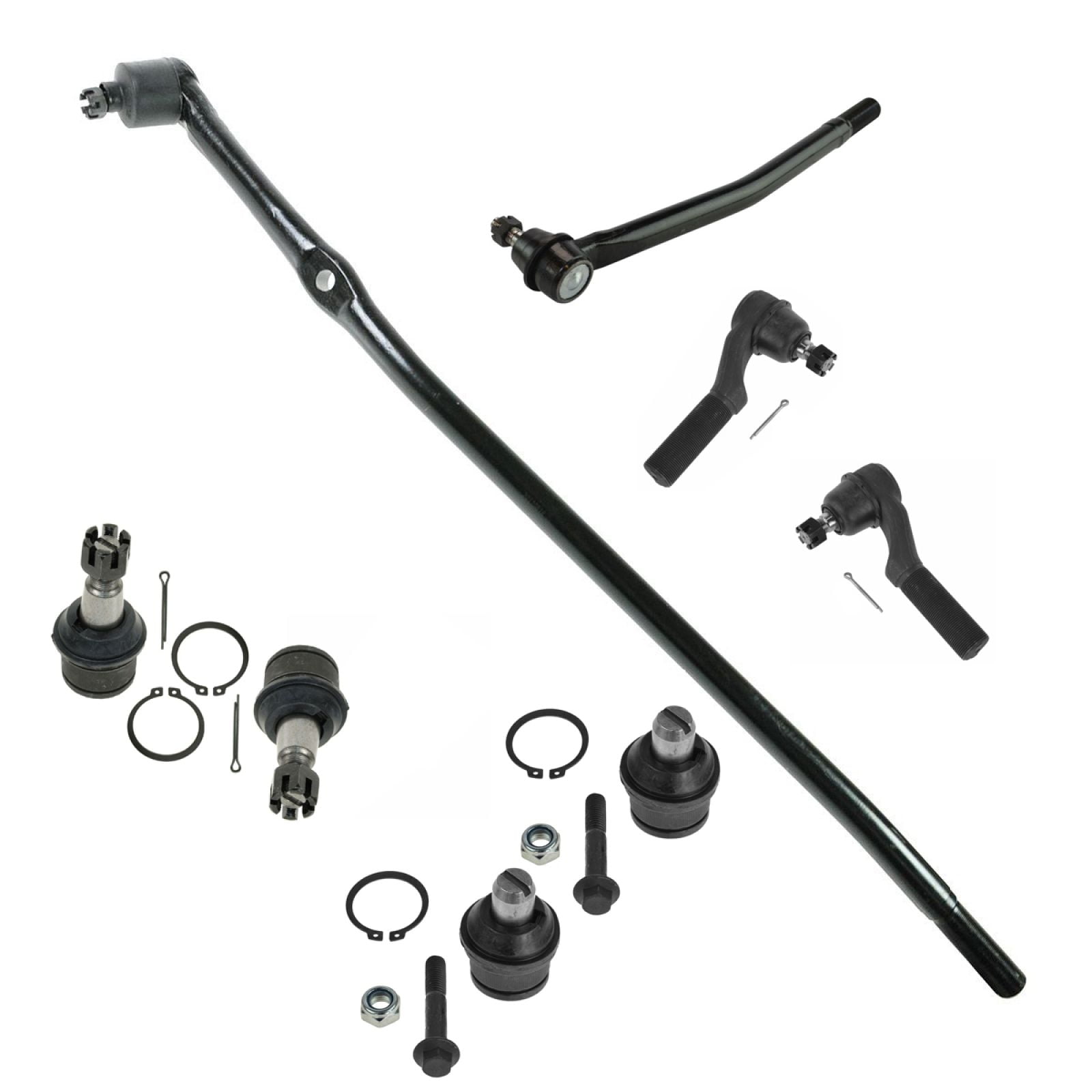 TRQ 8 Piece Kit Tie Rod End Drag Link Ball Joint LH RH for Ford ...