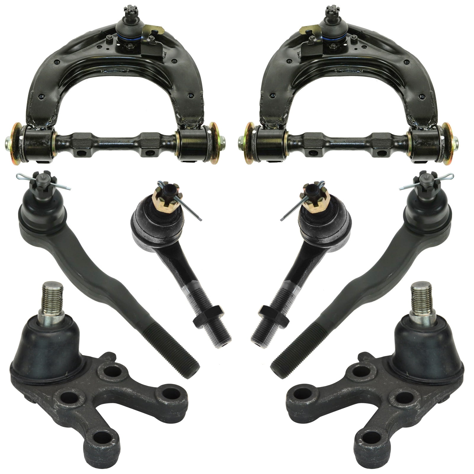 TRQ 8 pc Steering & Suspension Kit Set for Mitsubishi Montero Sport New ...
