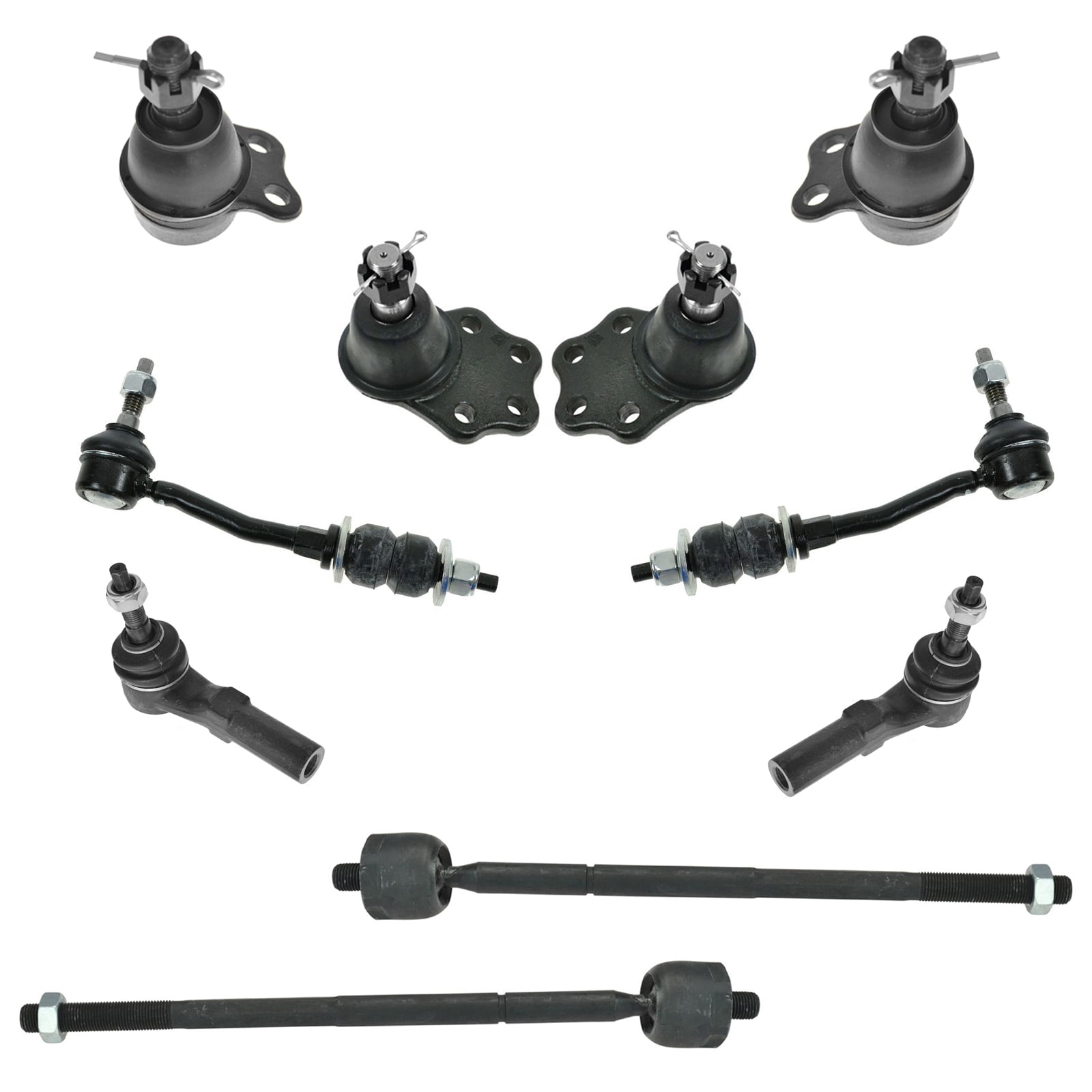 TRQ Ball Joint Tie Rod End Sway Bar Link Kit Set for Dodge Dakota ...