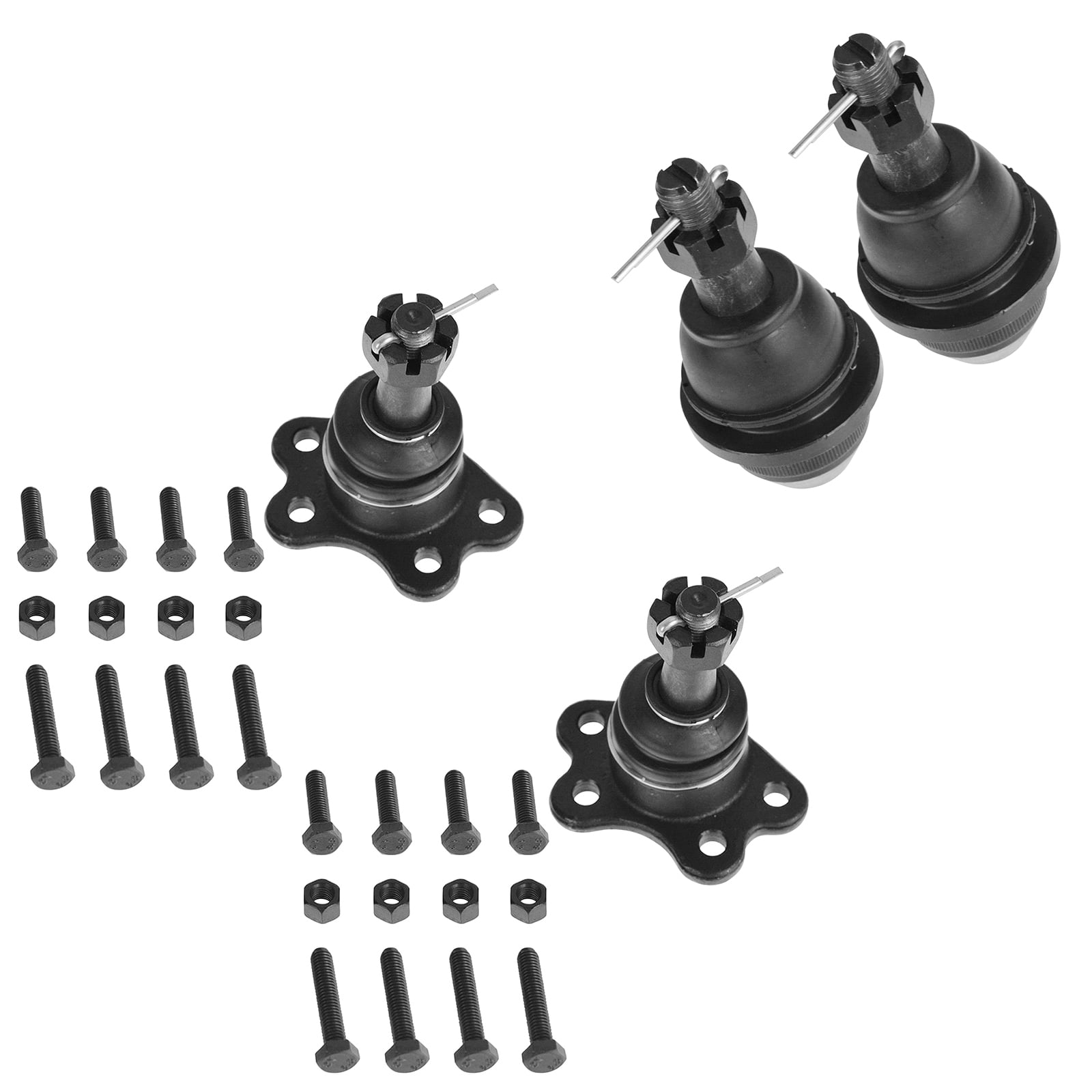 TRQ Ball Joint Upper Lower Kit Set of 4 for Chevy GMC Pickup Truck SUV ...