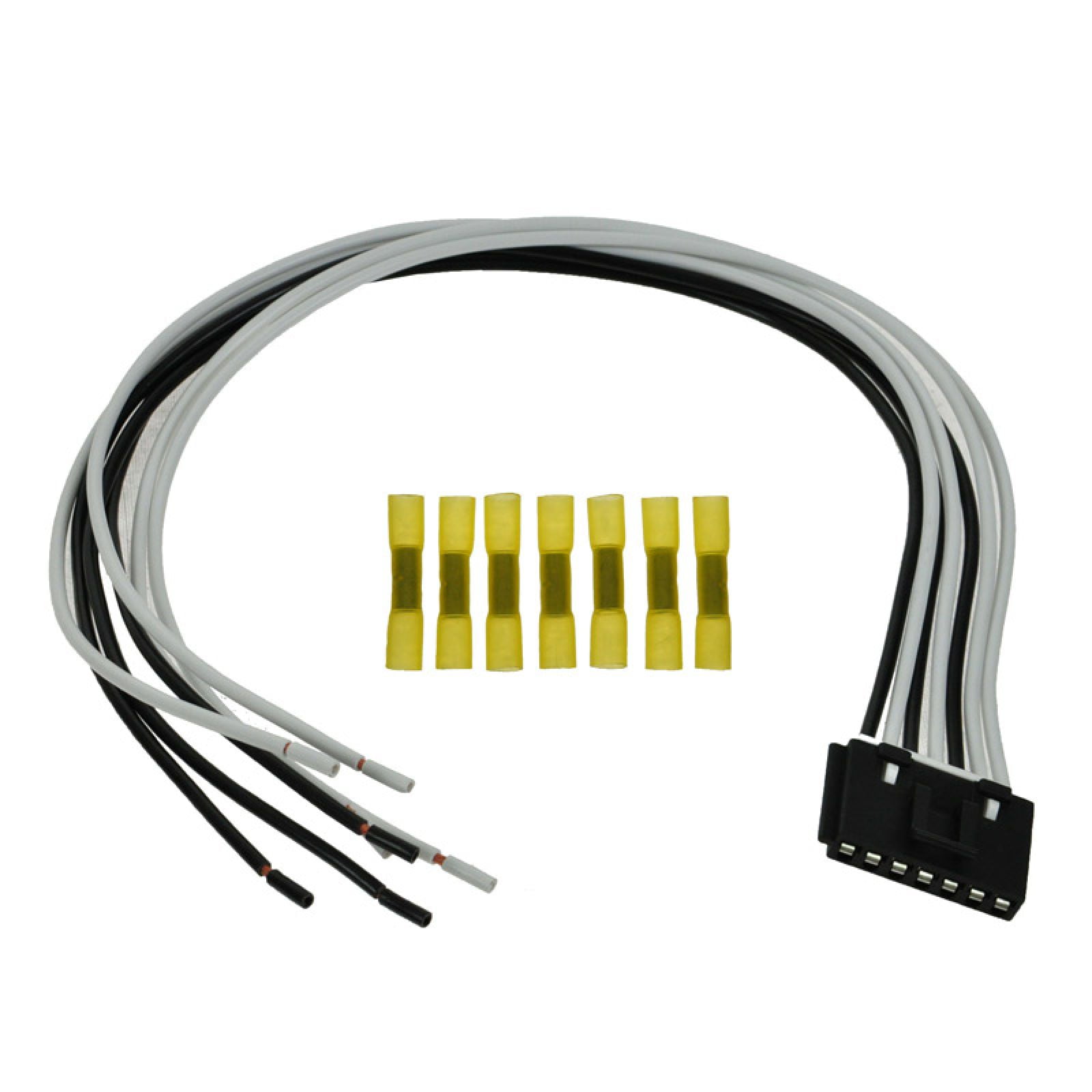 TRQ Blower Motor Resistor Plug Connector 7 Wire for Buick Chevy GMC ...