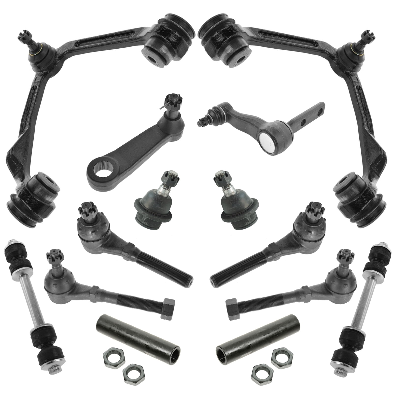 TRQ Brand (14) Complete Front Suspension Kit for Ford F-150 F-250 ...