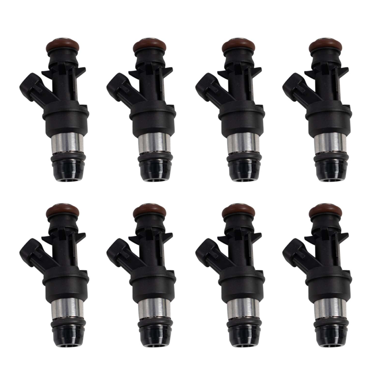 TRQ Brand New MPI FI Fuel Injector Set of 8 Kit for Chevy GMC Pickup ...