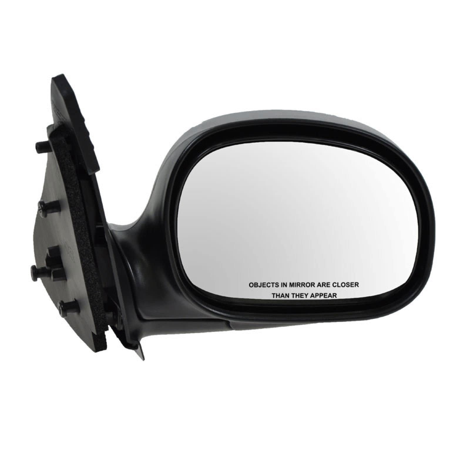 TRQ Chrome Folding Manual Side View Mirror Passenger RH for F150 F250 ...