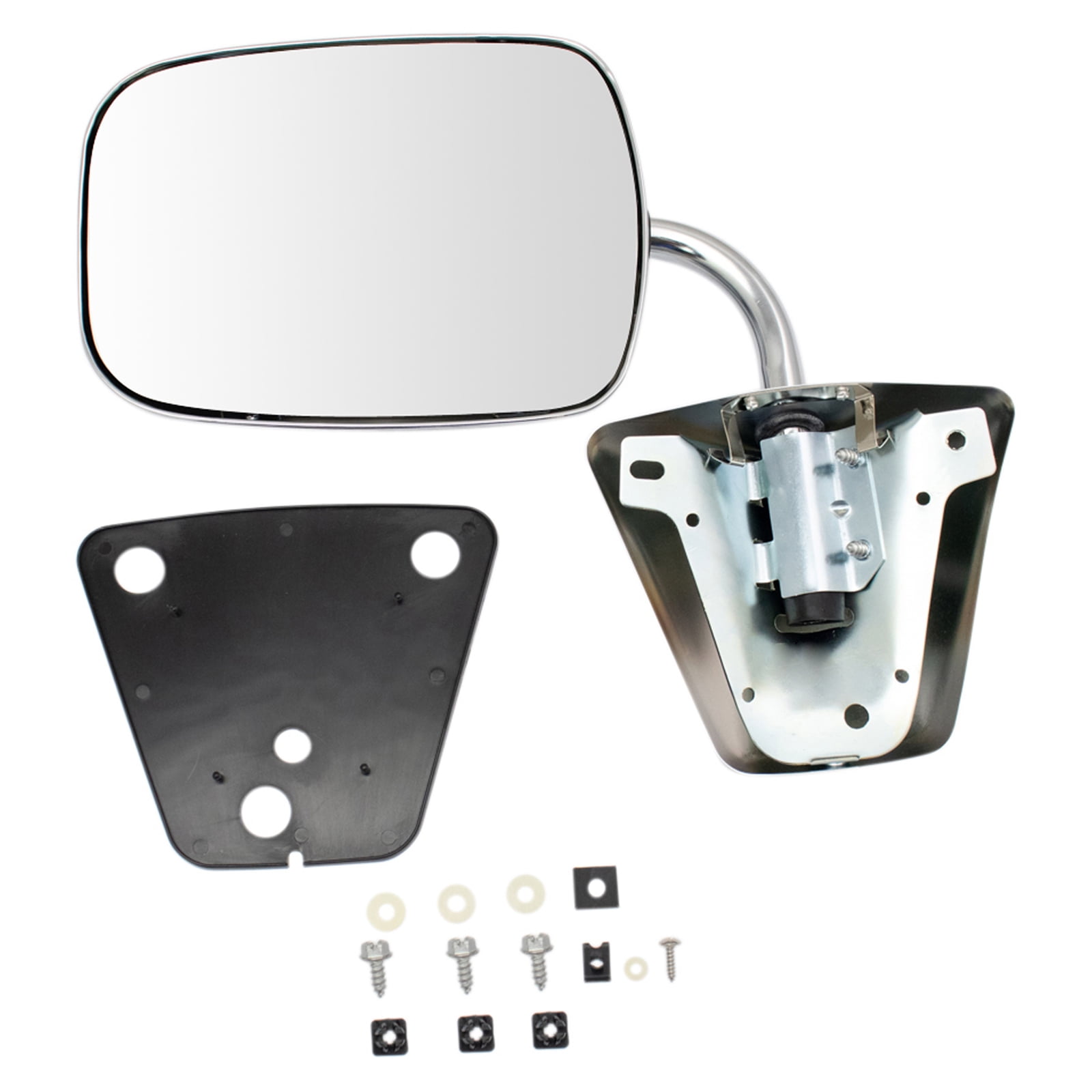 TRQ Chrome Side View Door Mirror Left or Right for Chevy GMC Pickup ...