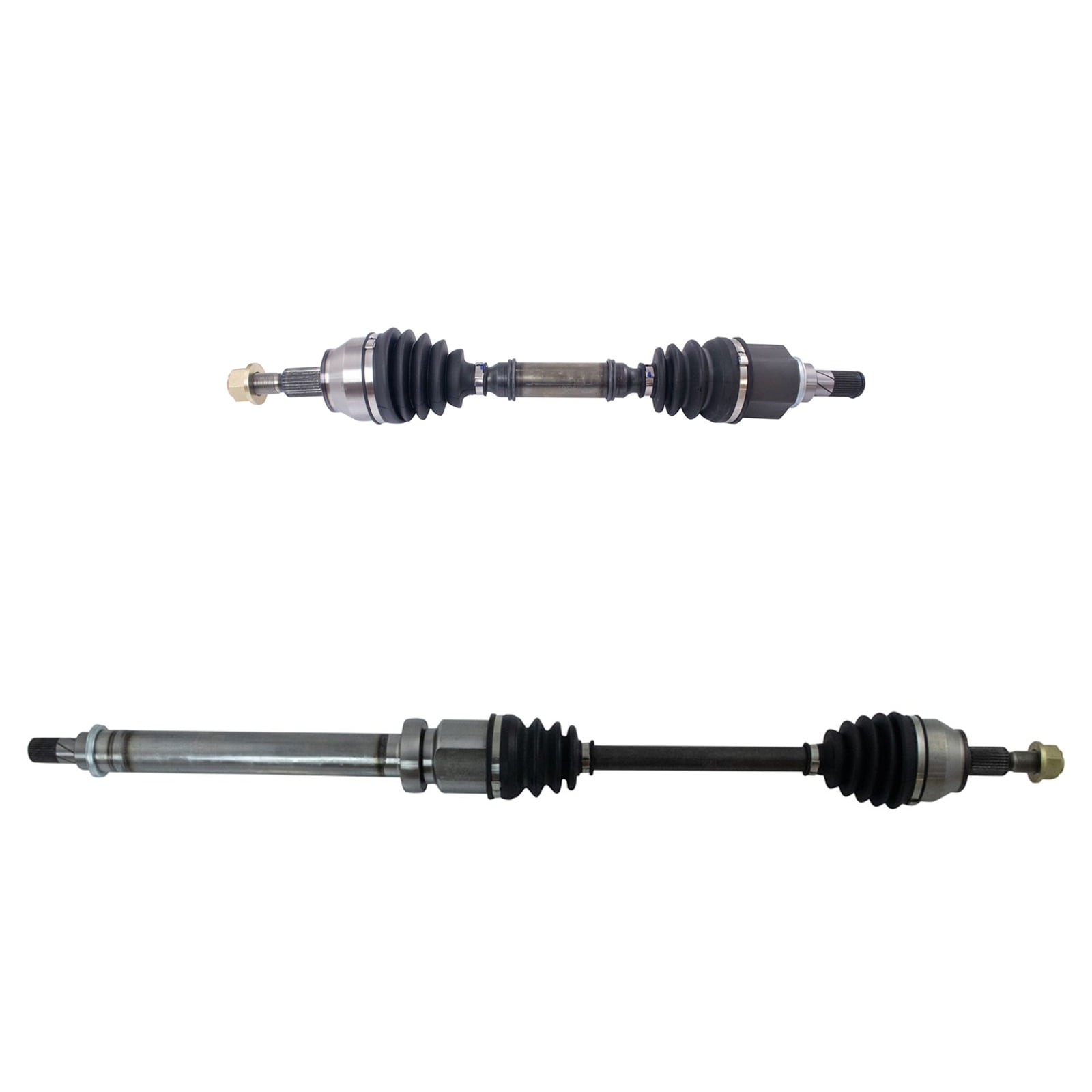 TRQ Complete Front CV Axle Joint Shaft Assembly Pair 2pc Set for Focus ...