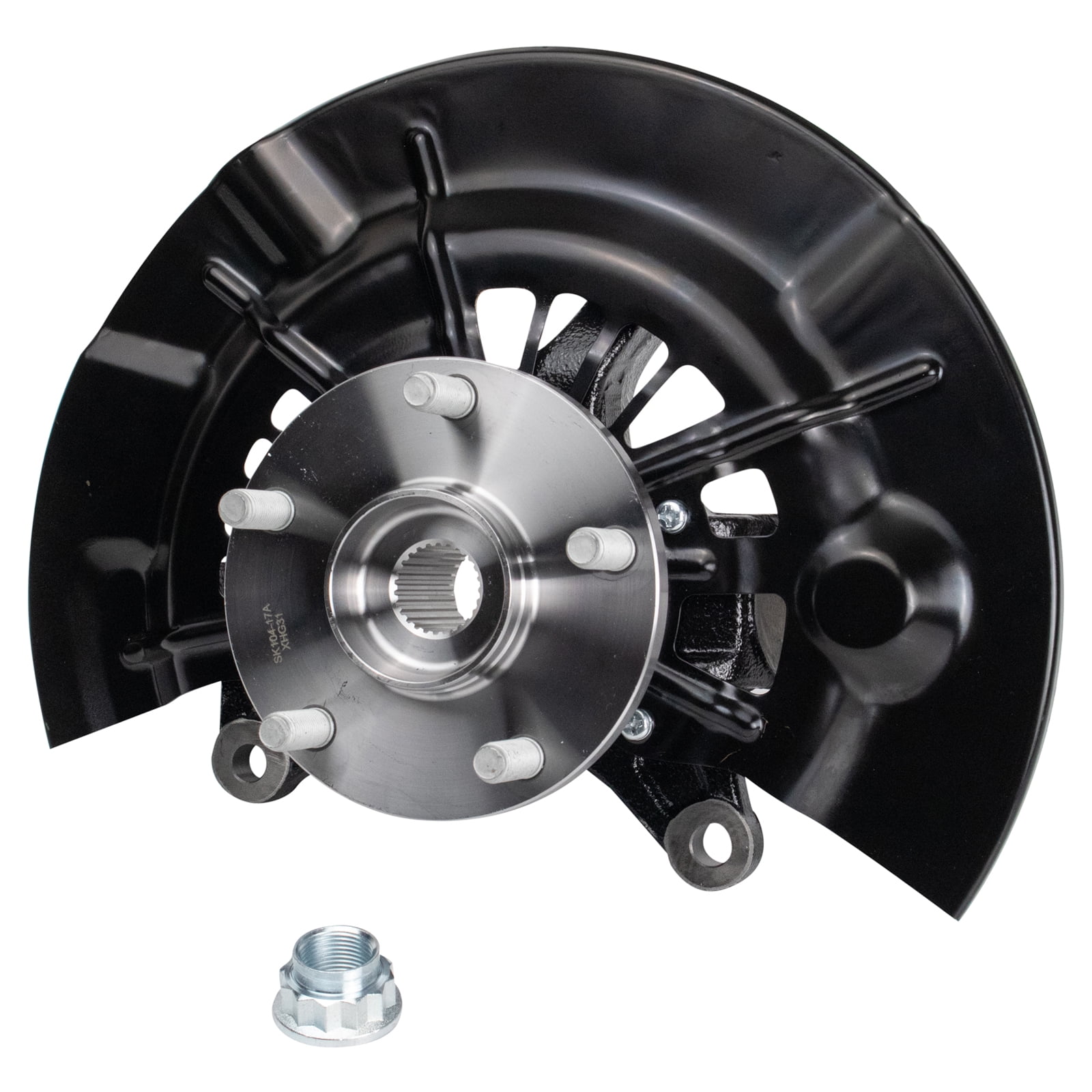 TRQ Complete Wheel Hub Bearing & Steering Knuckle Assembly LH for Camry ...