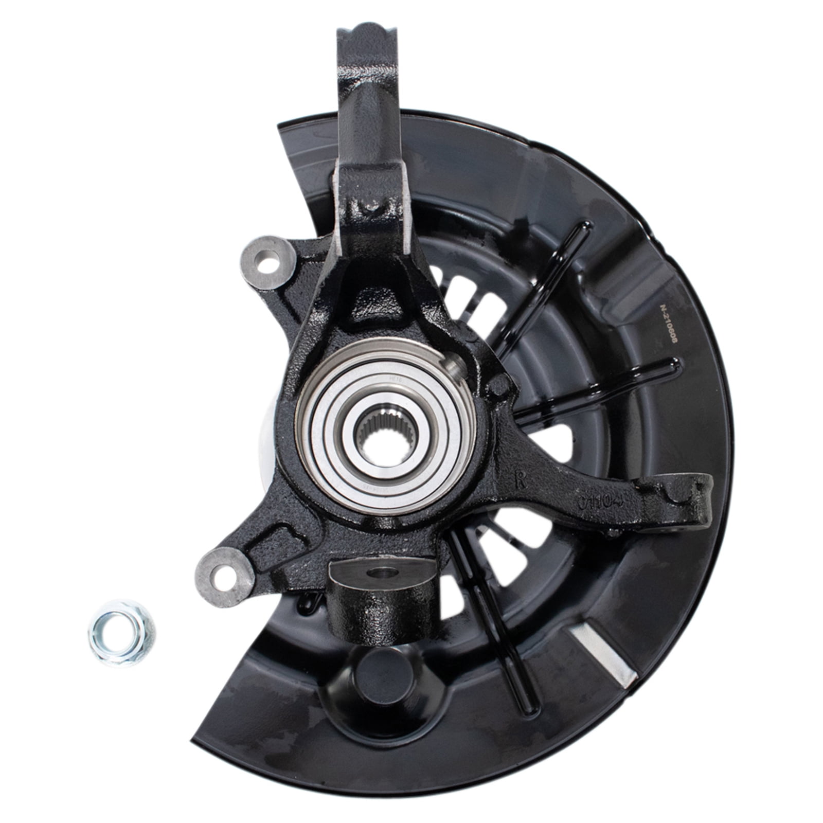 TRQ Complete Wheel Hub Bearing & Steering Knuckle Assembly RH for Camry ...