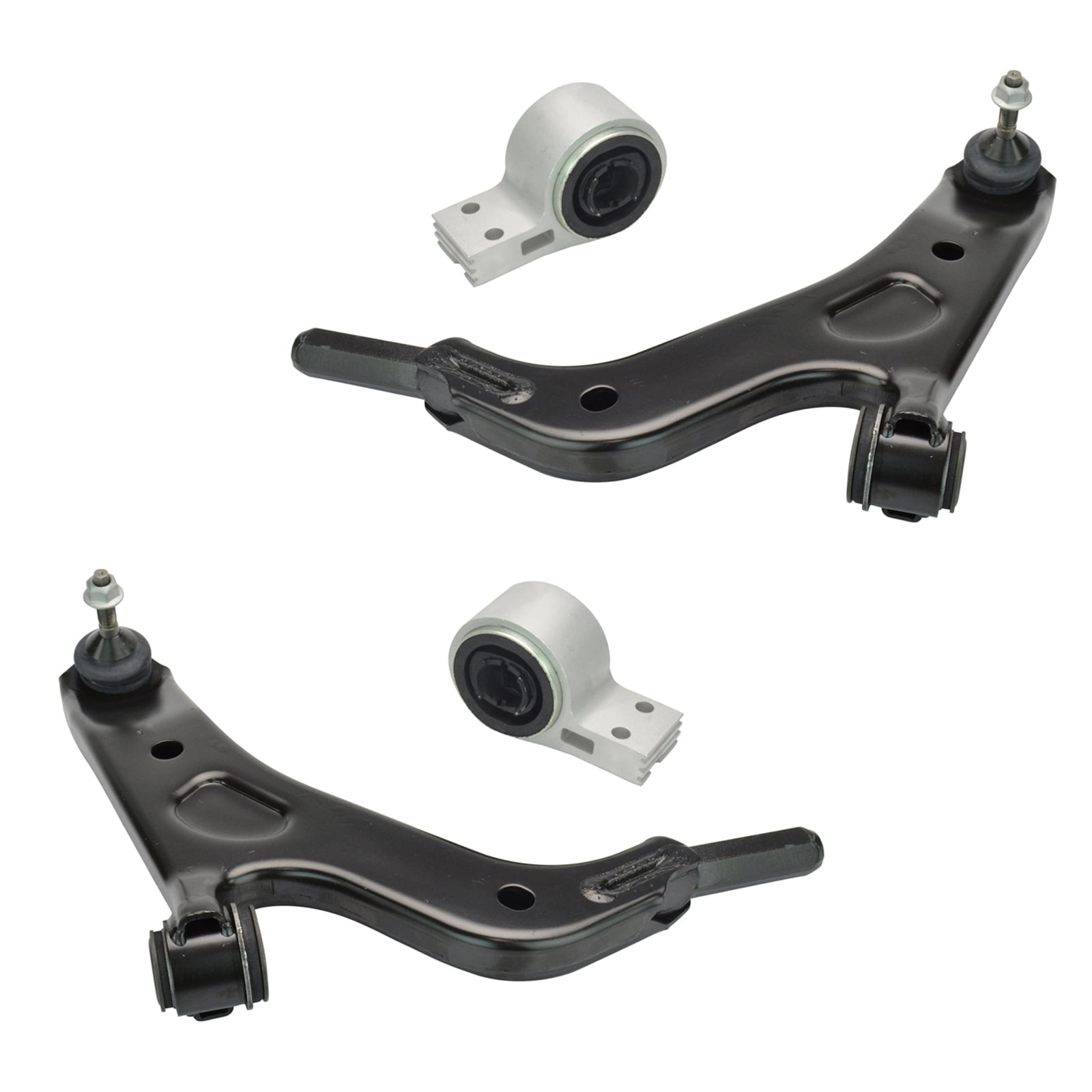 TRQ Control Arm with Ball Joint & Bracket Front Lower LH & RH Kit Pair ...