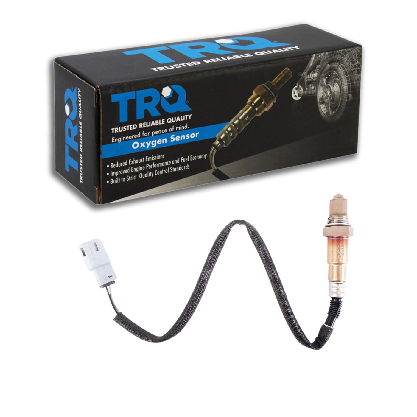 TRQ Downstream O2 Oxygen Sensor Fits 2017-2020 Ford Fusion OSA60625 ...