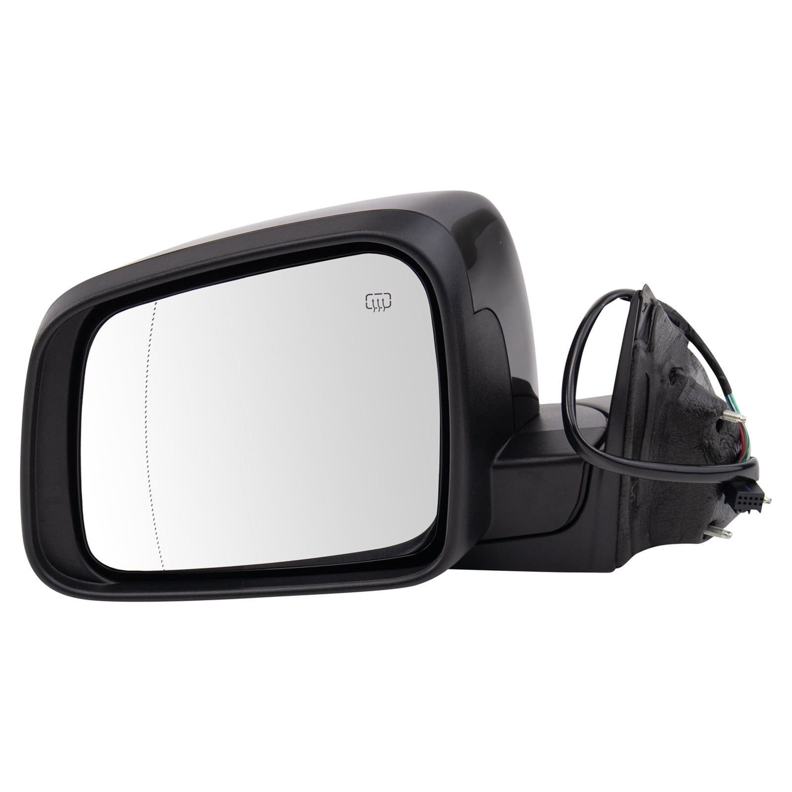 TRQ Driver Side Mirror Assembly Electric Adjustment Heated No Memory ...