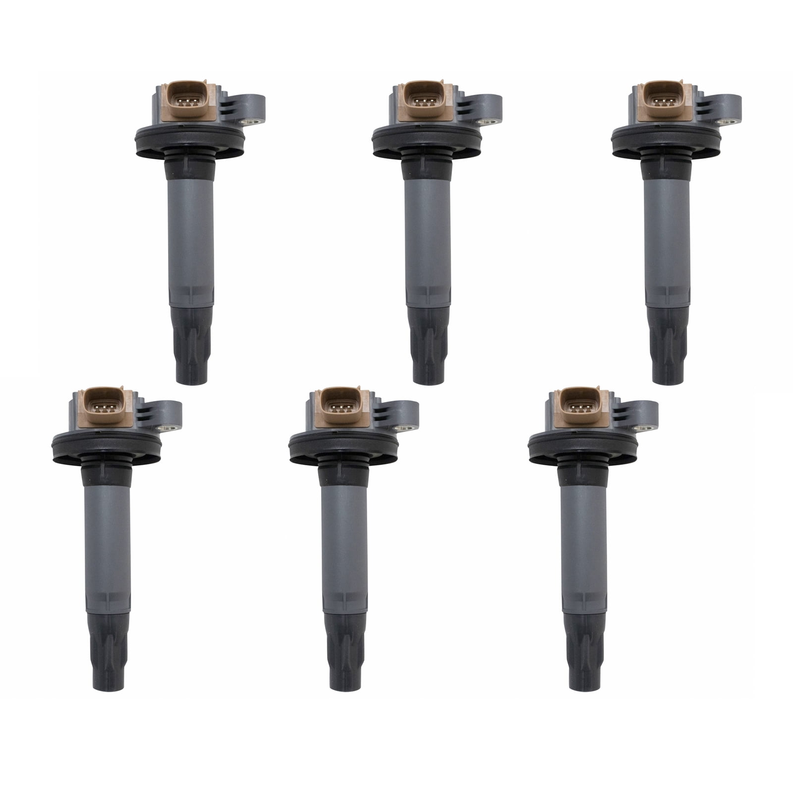TRQ Engine Ignition Coil Kit Set of 6 for Ford Lincoln 3.5L Turbo New ...